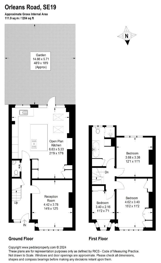 Orleans Road Crystal Palace London Se19 3 Bedroom Terraced House For