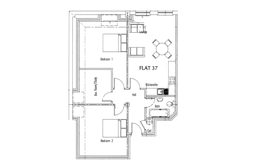New home, 3 bed flat for sale in Victoria Street, Basingstoke ...