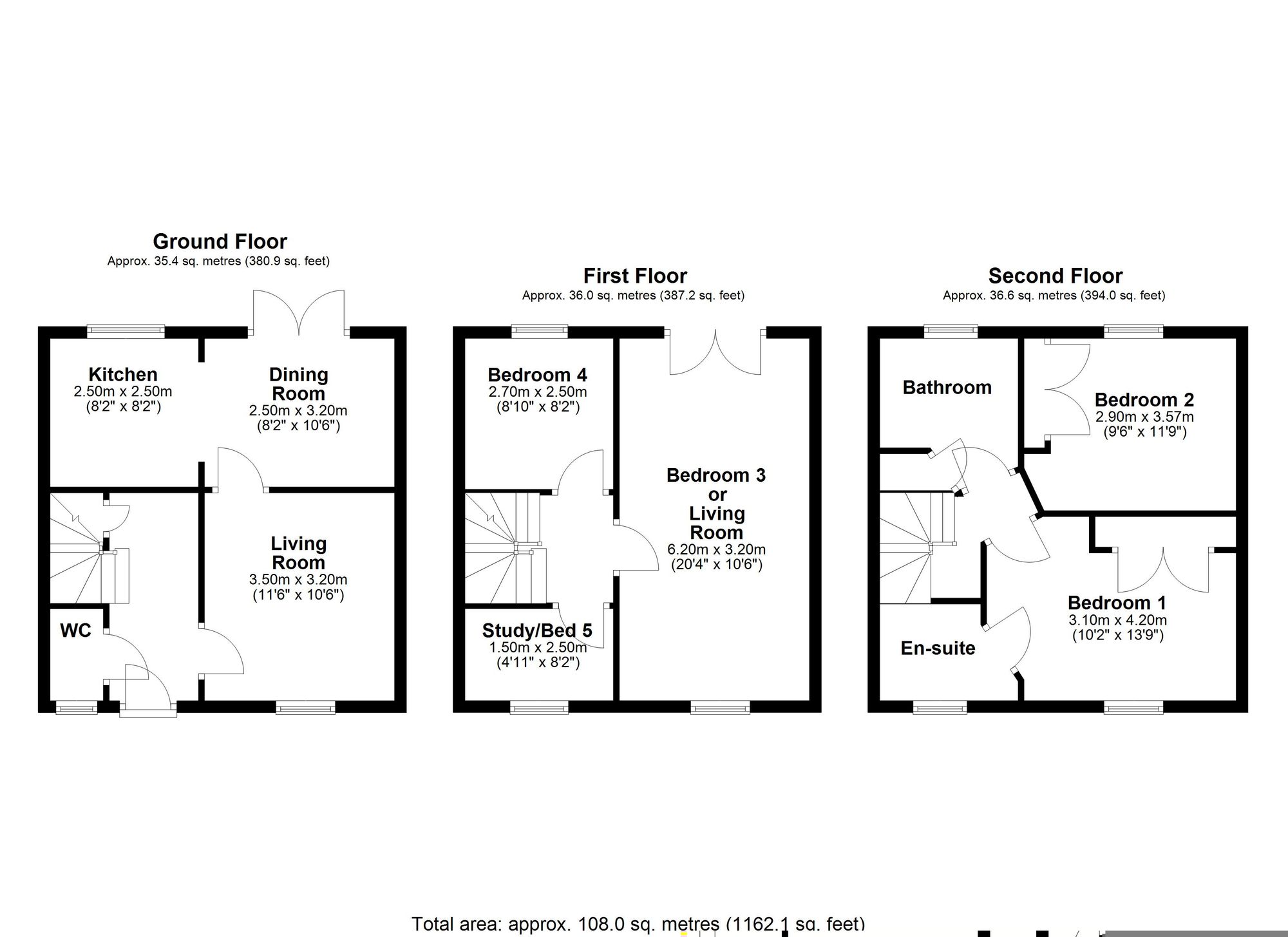 Bishops Drive, Copplestone EX17, 4 bedroom semi-detached house for sale ...