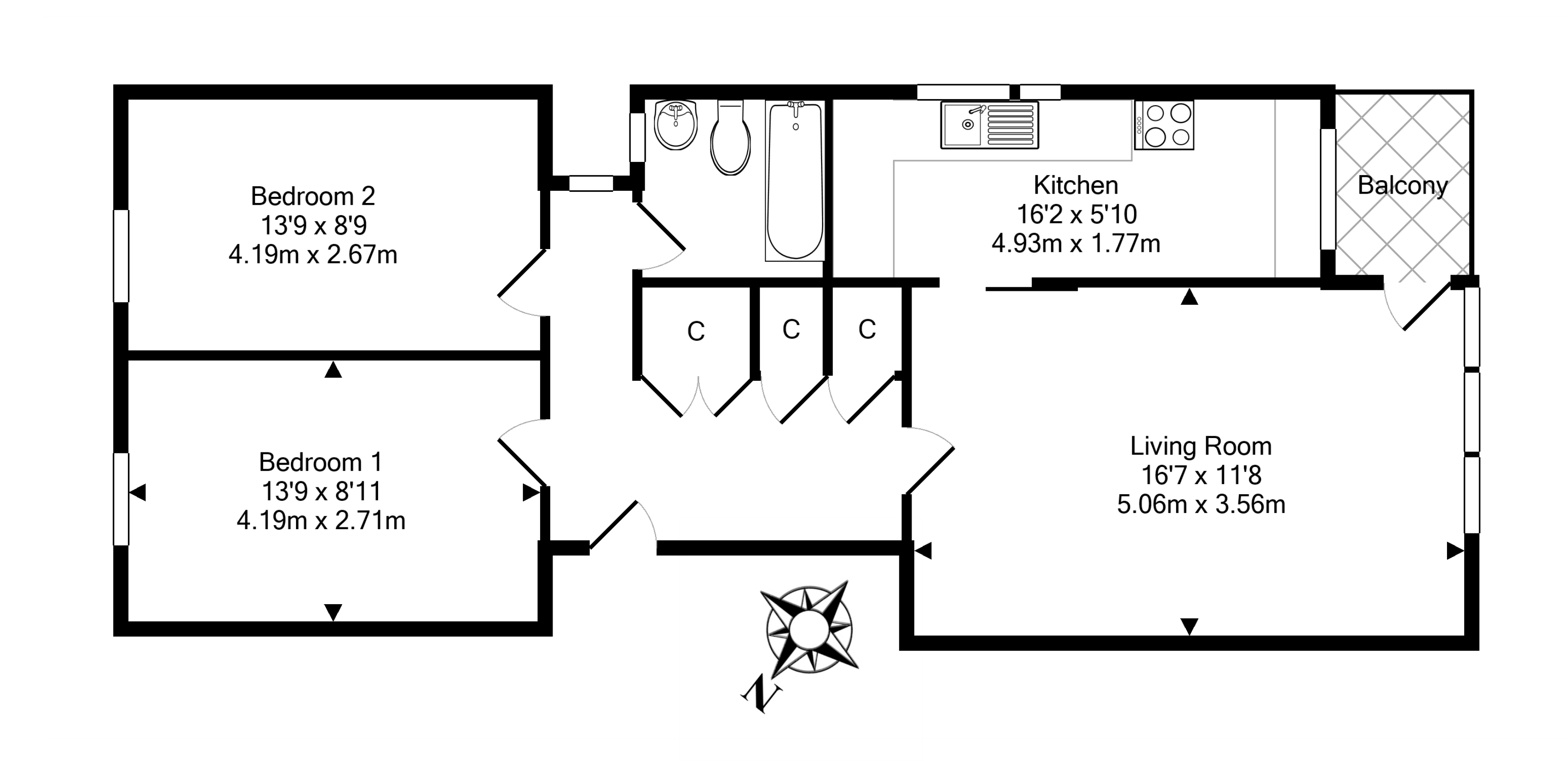 2 bed flat for sale in 35E Newbigging, Musselburgh EH21 - Zoopla