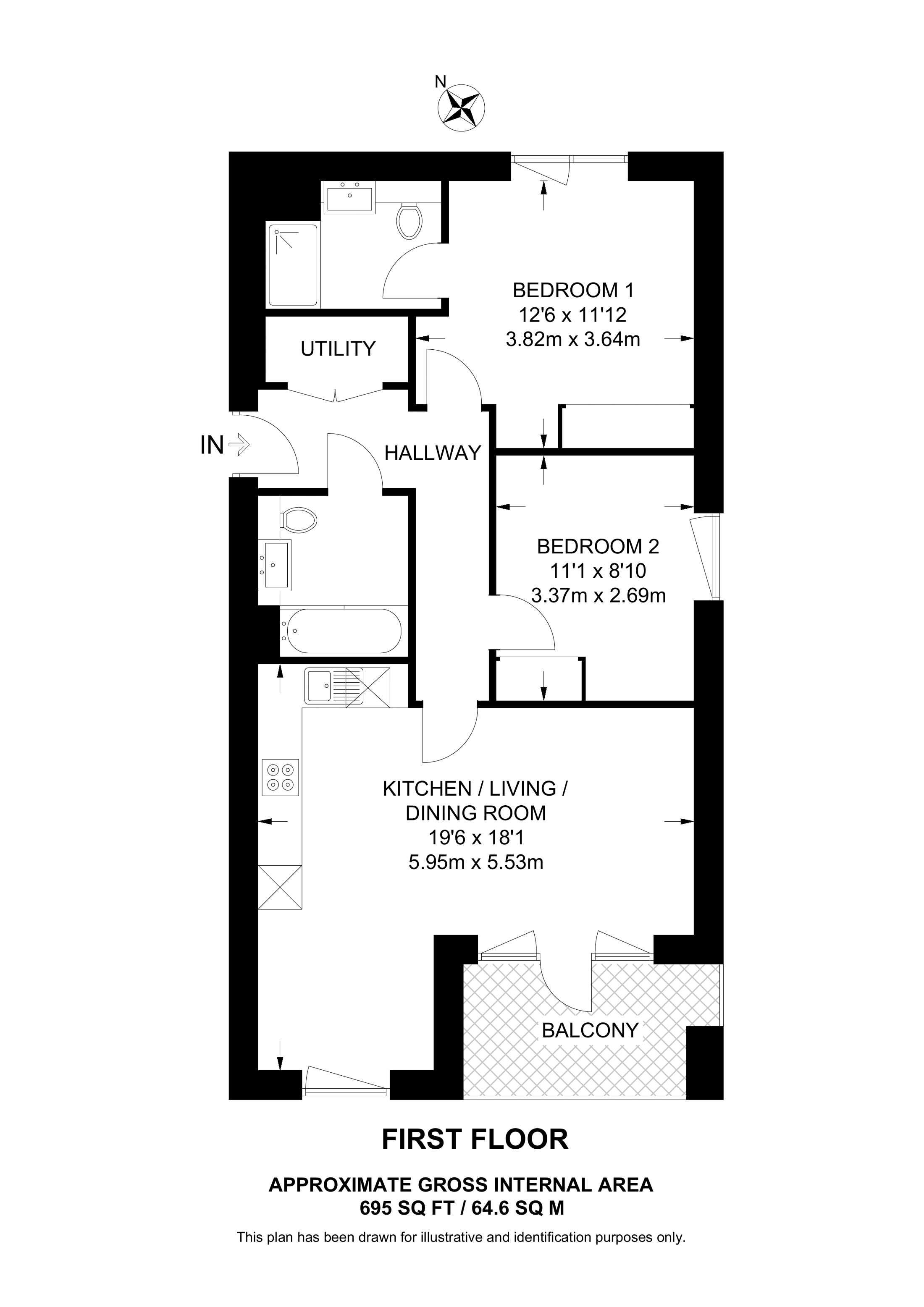 Springfield Place, Tooting SW17, 2 bedroom flat for sale - 68662573 ...