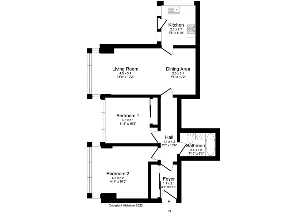 Free property report Flat 7, Tantallon Tower, 5, Dirleton Drive ...