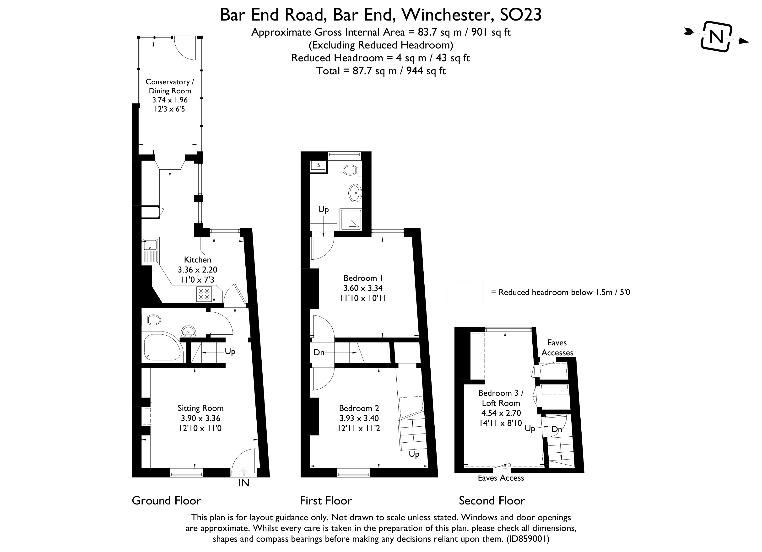 Bar End Road, Winchester SO23, 3 bedroom end terrace house for sale ...