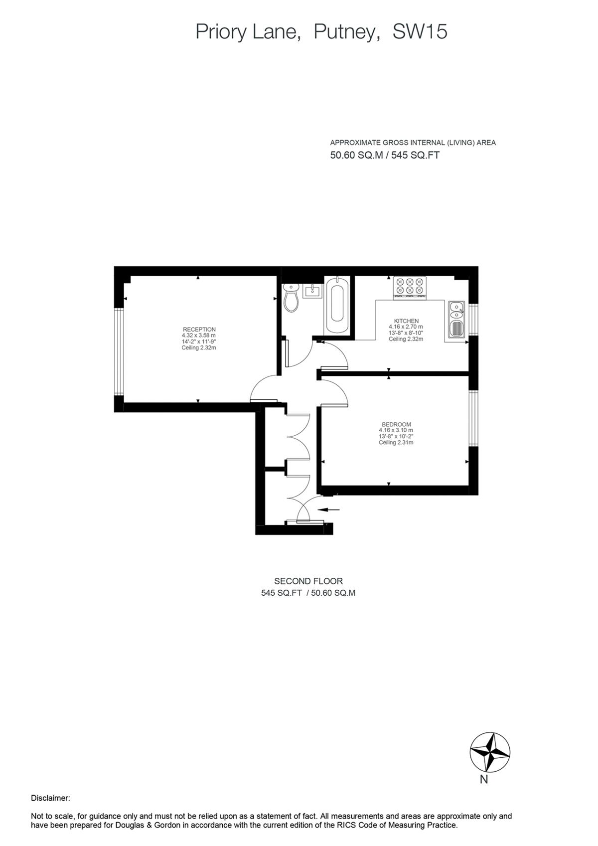Priory Lane, London SW15, 1 bedroom flat for sale - 62859213 ...