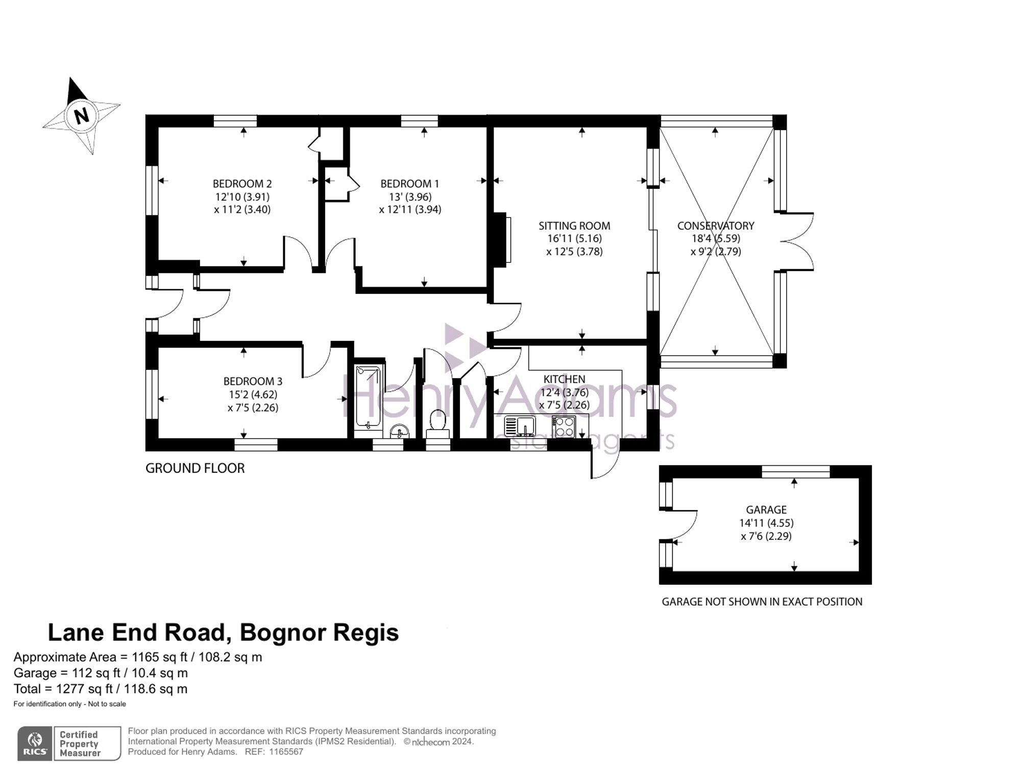 Lane End Road, Middleton-On-Sea PO22, 3 bedroom detached bungalow for ...