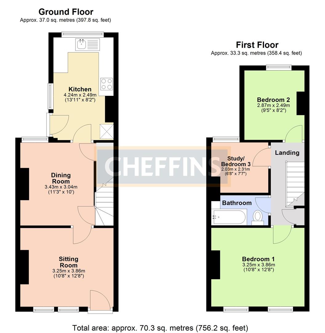 Union Lane, Chesterton, Cambridge CB4, 2 bedroom terraced house to rent ...
