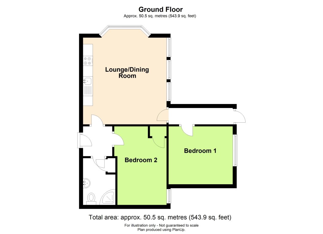Free property report Flat 2, Stapeley House, Presteigne Road, Knighton ...
