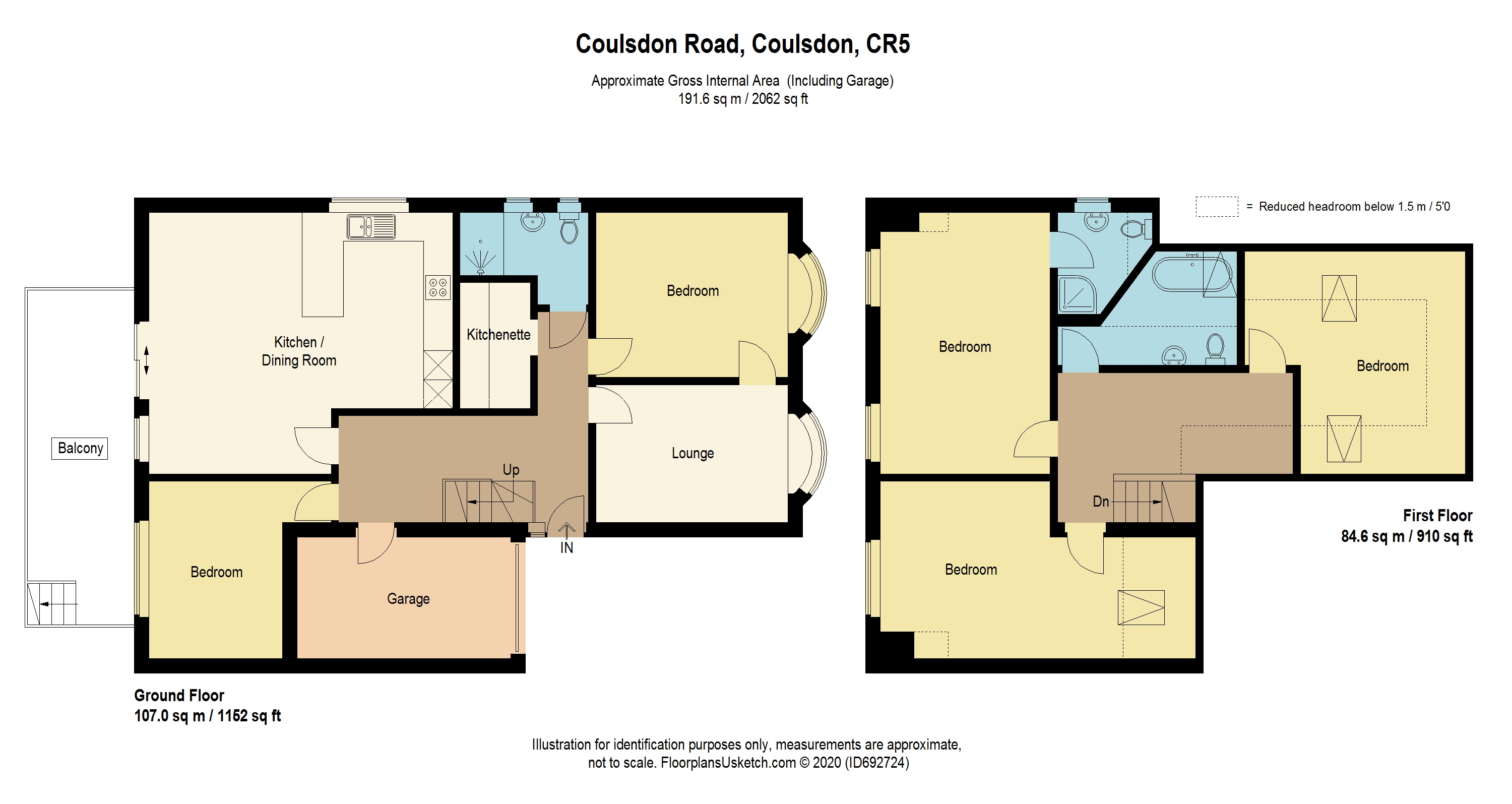 5 bed semi-detached bungalow for sale in Coulsdon Road, Old Coulsdon ...