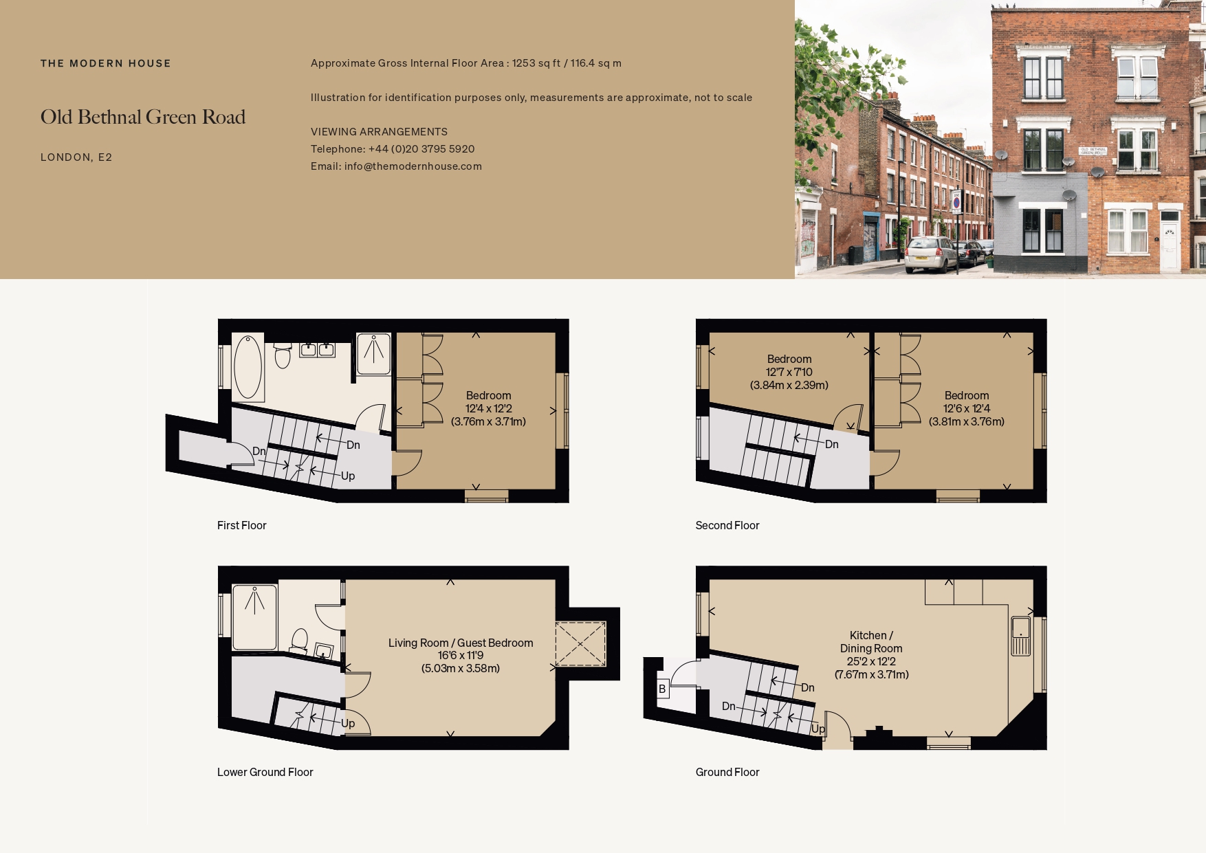 Old Bethnal Green Road, London E2, 3 bedroom end terrace house for sale ...