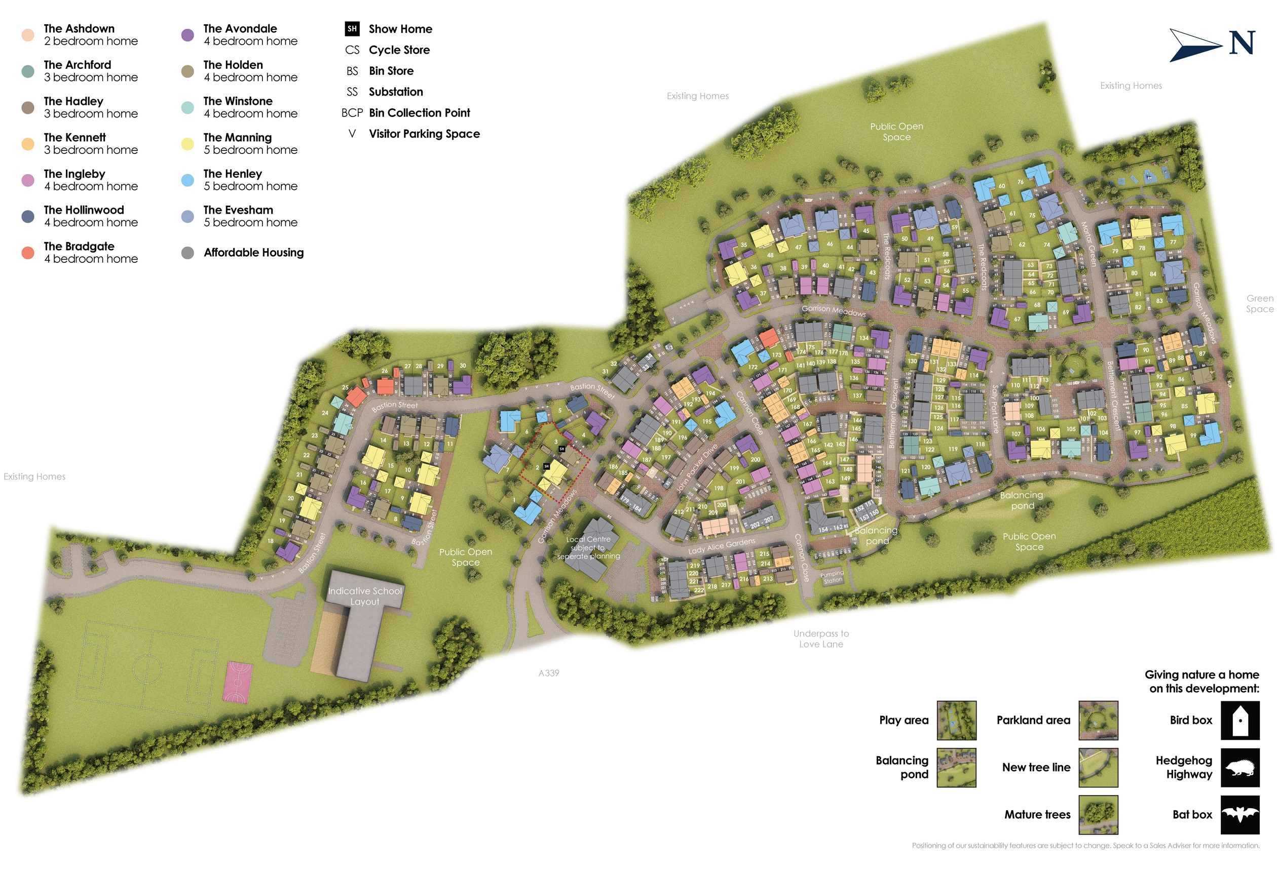 "The Winstone" at Garrison Meadows, Donnington, Newbury RG14, 4 bedroom ...
