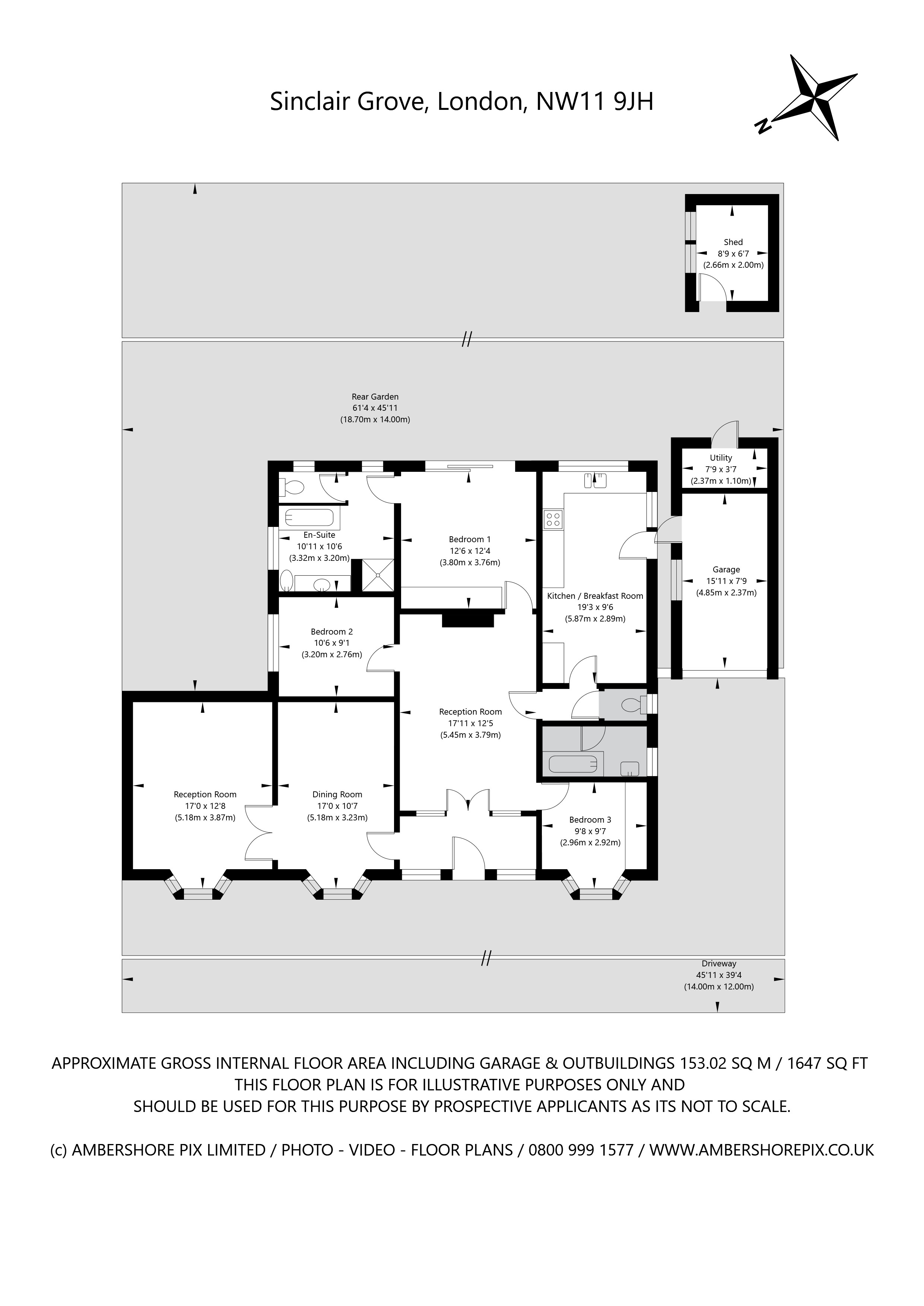Sinclair Grove, London NW11, 3 bedroom bungalow for sale - 64443038 ...