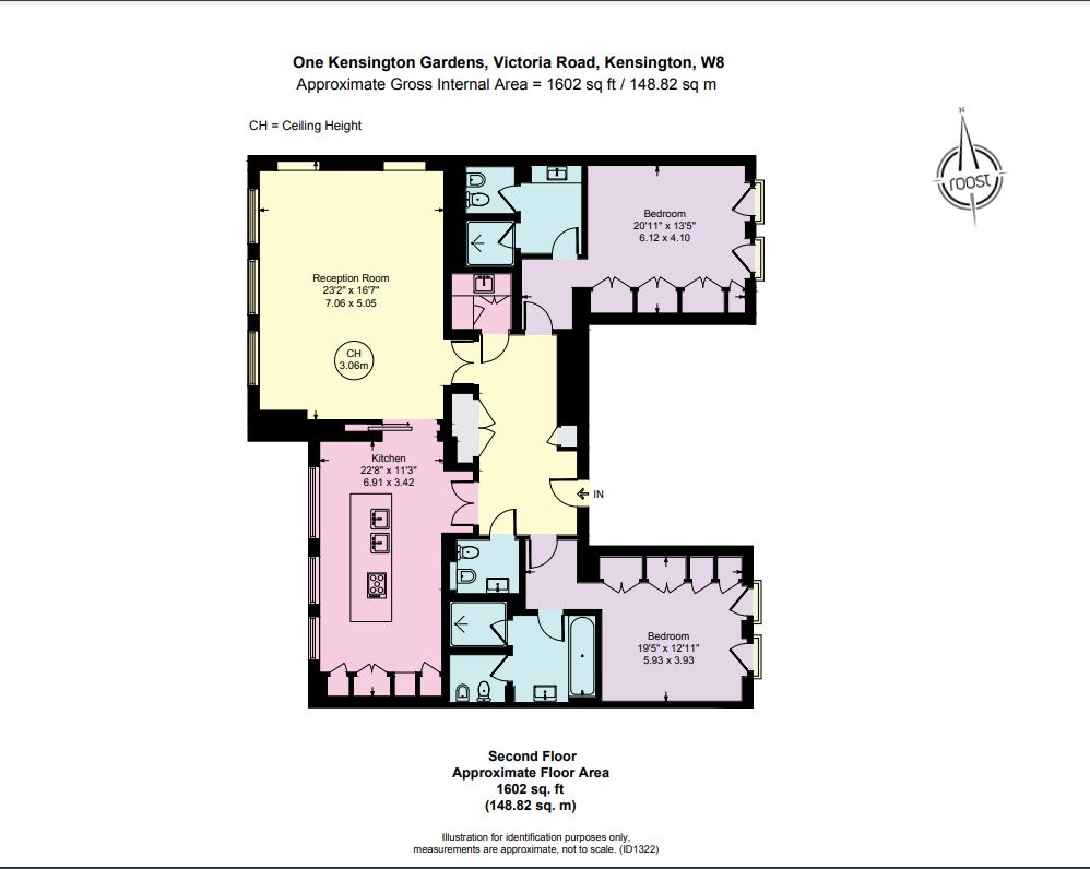 13 Victoria Road, Kensington, London W8, 2 bedroom flat for sale ...