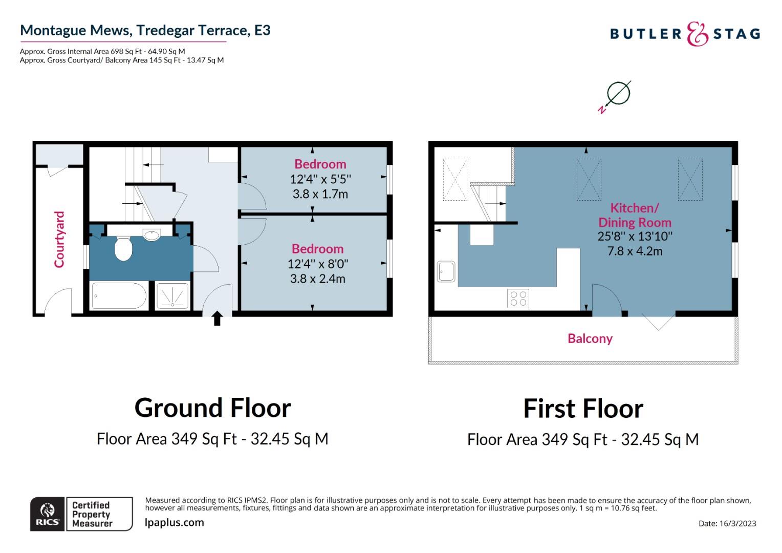 Montague Mews, Tredegar Square Conservation Area, Bow E3, 2 bedroom ...