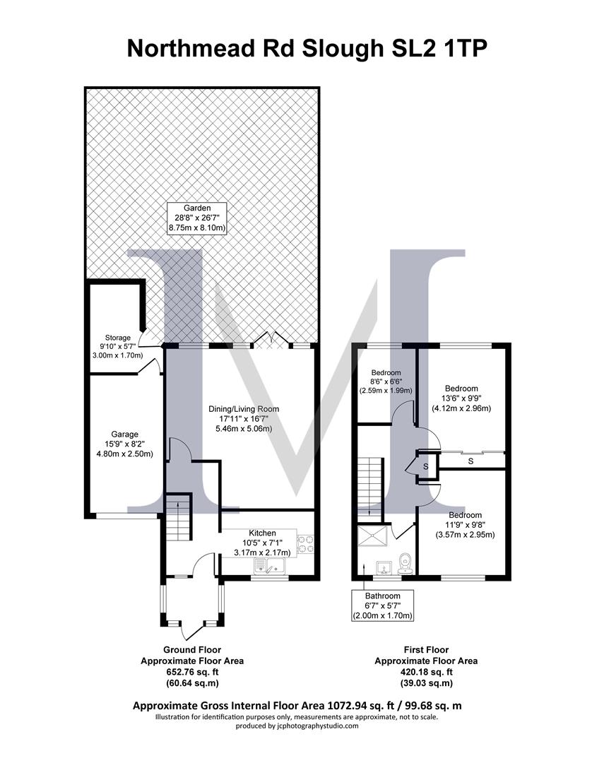 Northmead Road, Slough SL2, 3 bedroom semi-detached house for sale ...