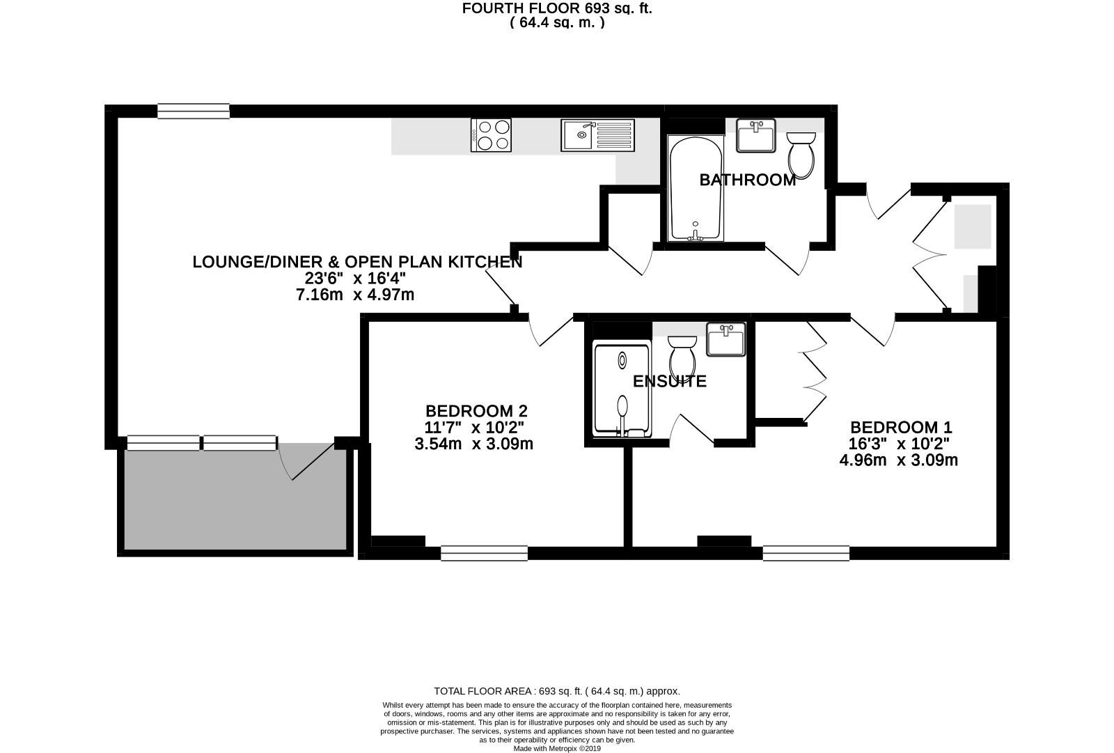 Bellerby Court, Hungate, York YO1, 2 bedroom flat to rent - 58826387 ...