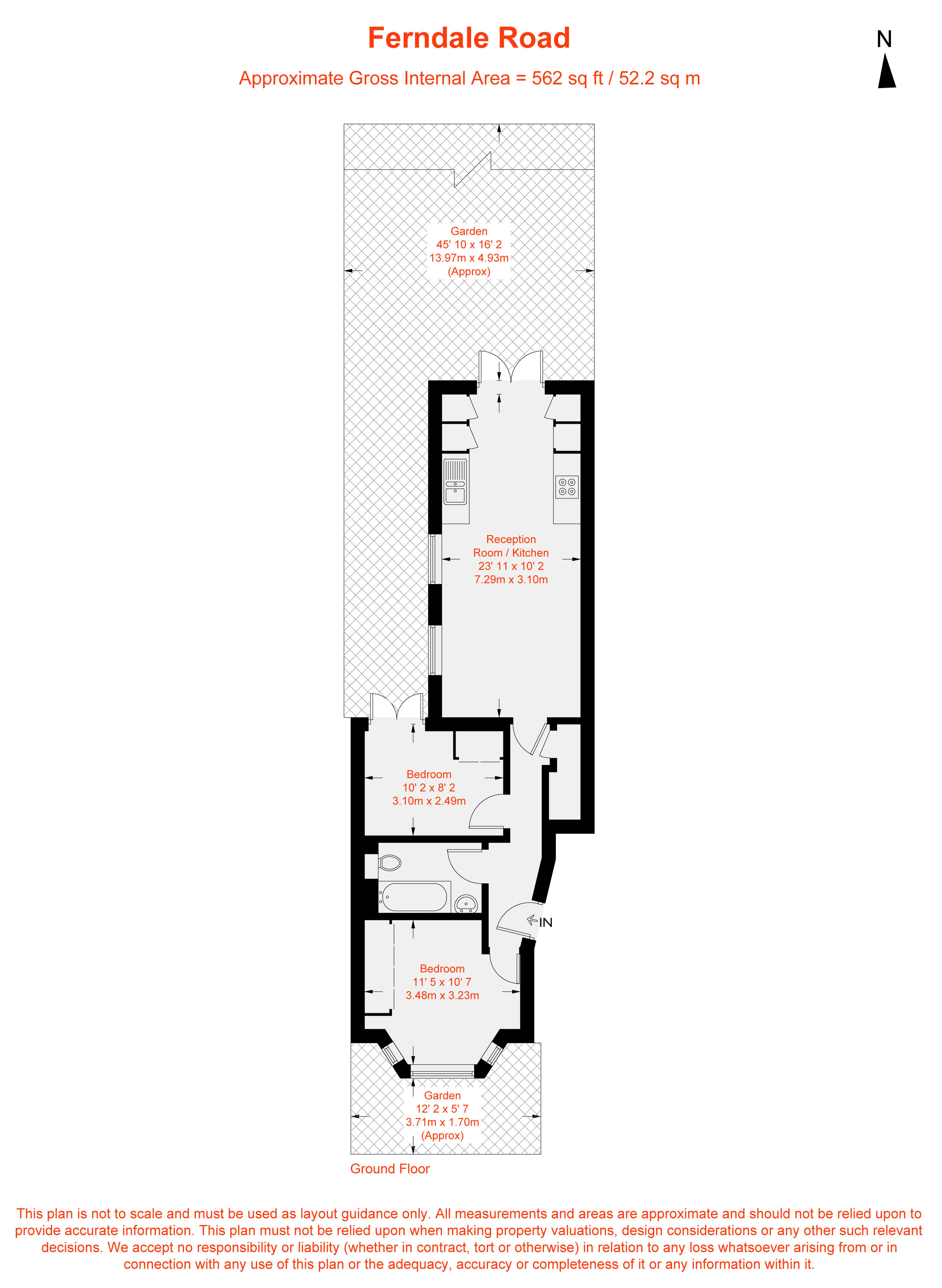 Ferndale Road, London SW4, 2 bedroom flat for sale - 63324001 ...