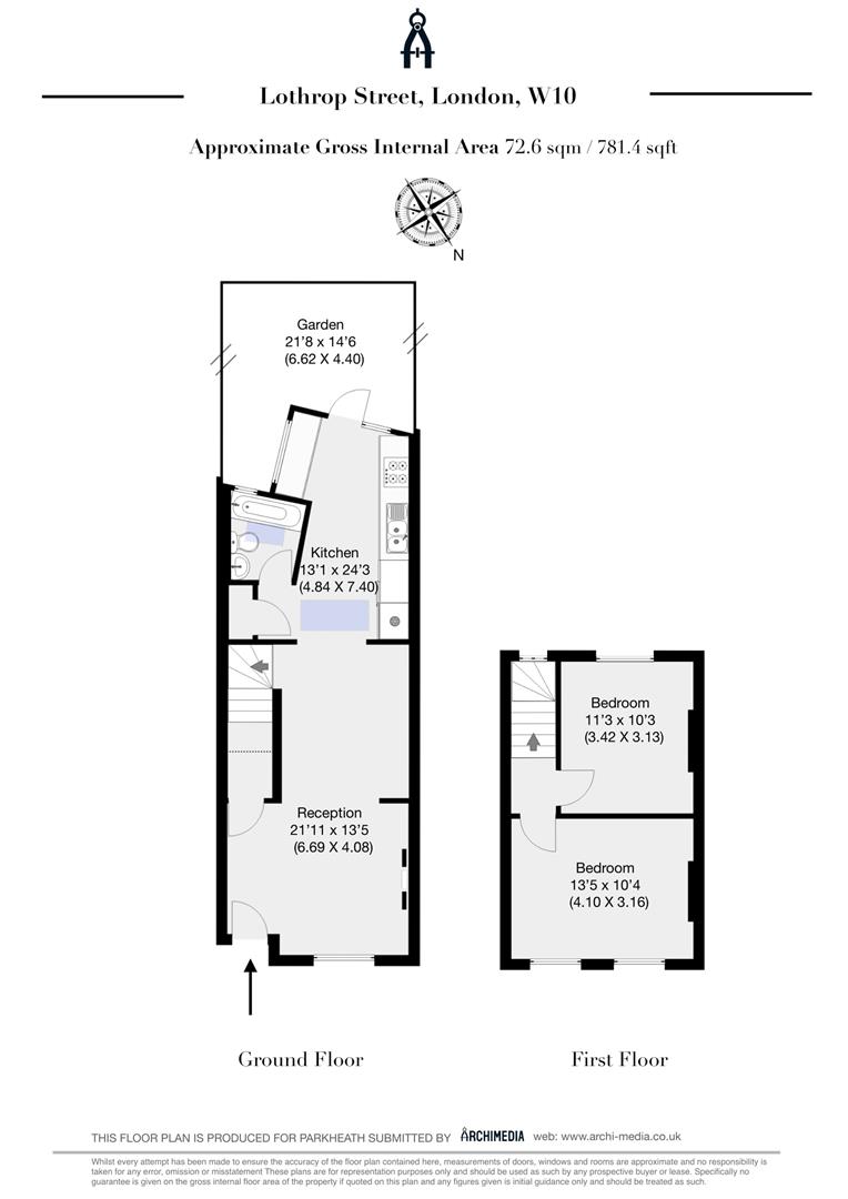 Lothrop Street, London W10, 2 bedroom terraced house for sale ...