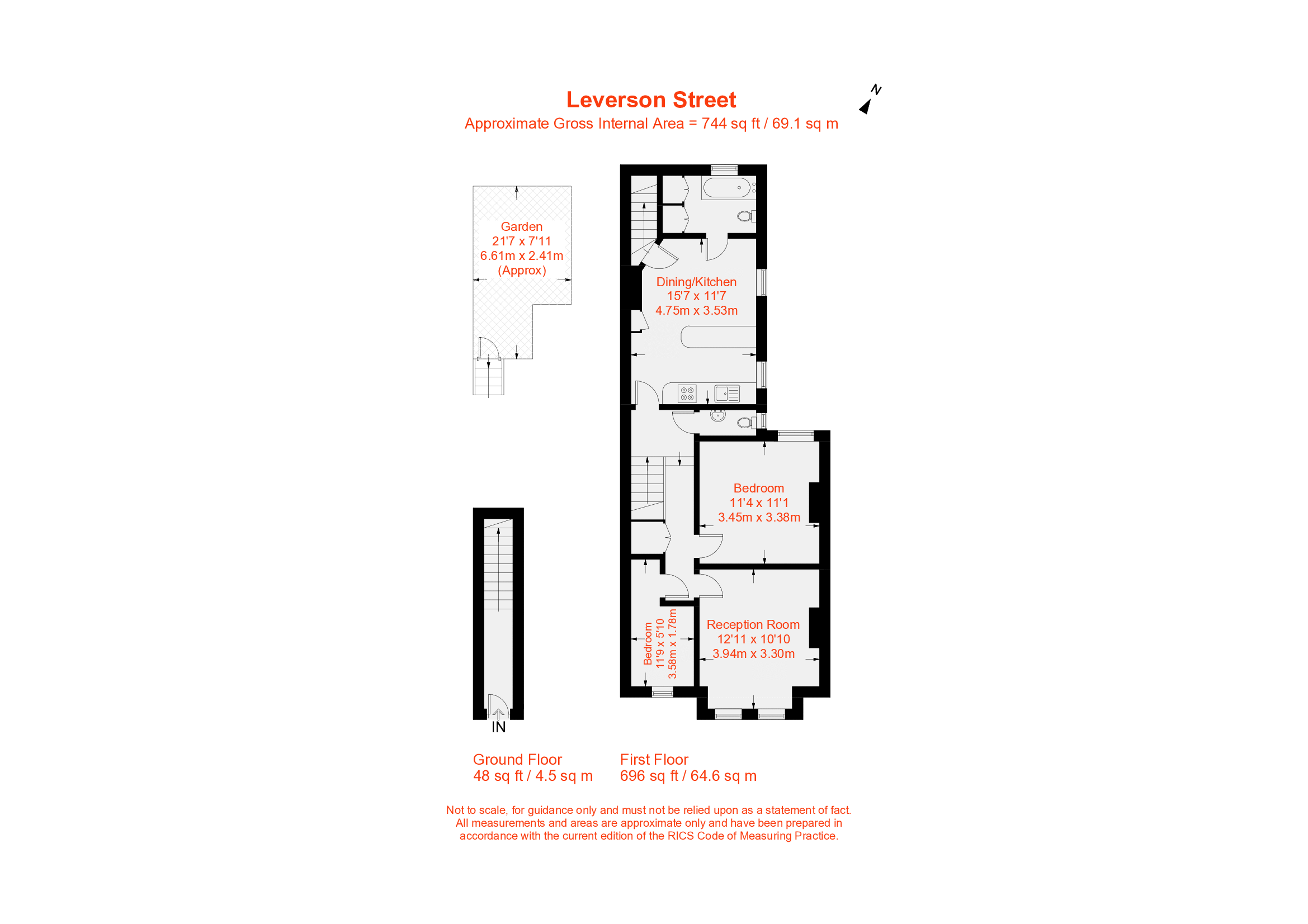 Leverson Street, Furzedown SW16, 2 bedroom flat for sale - 65807895 ...