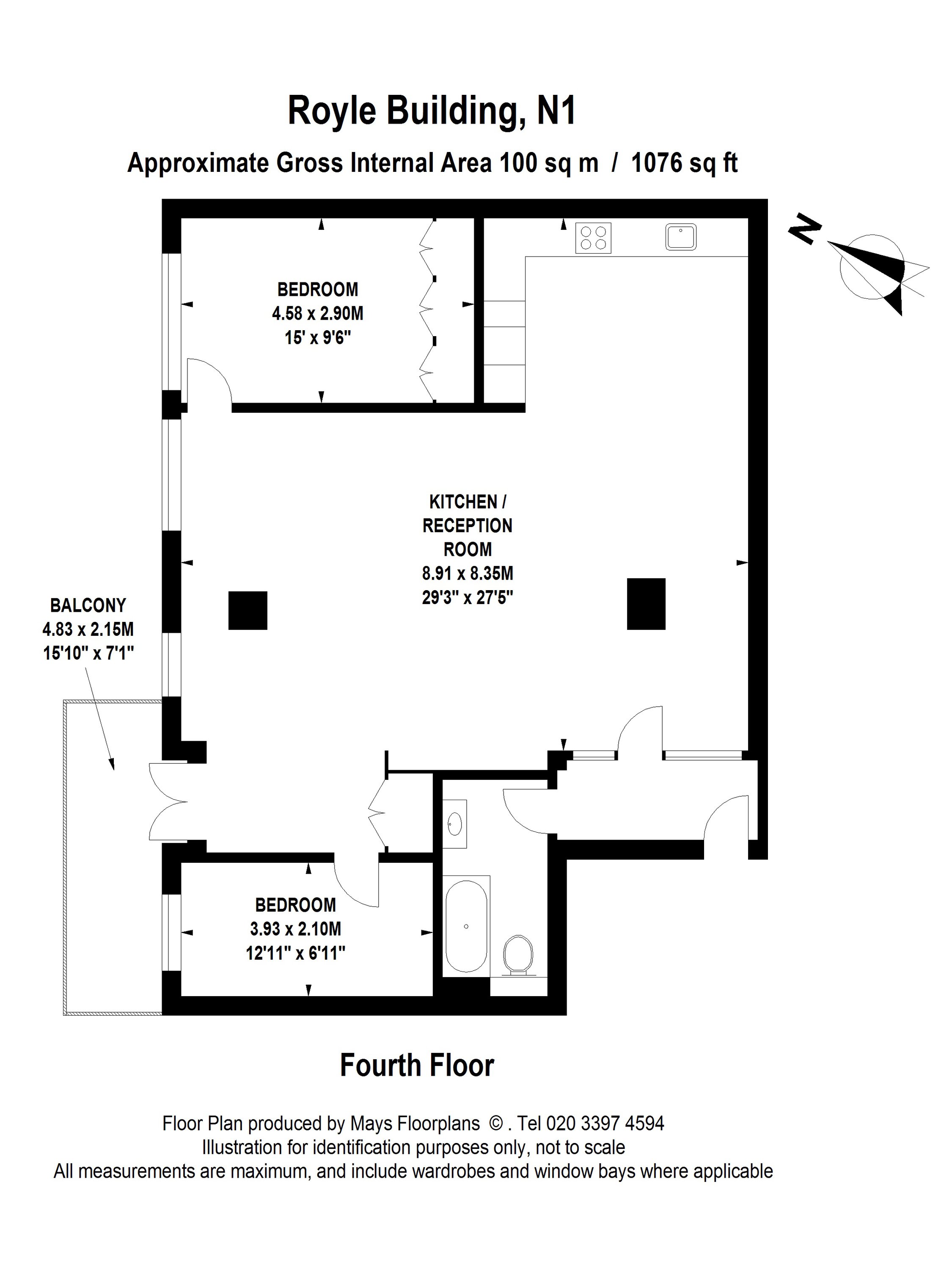Royle Building, London N1, 2 bedroom flat for sale - 63535645 ...
