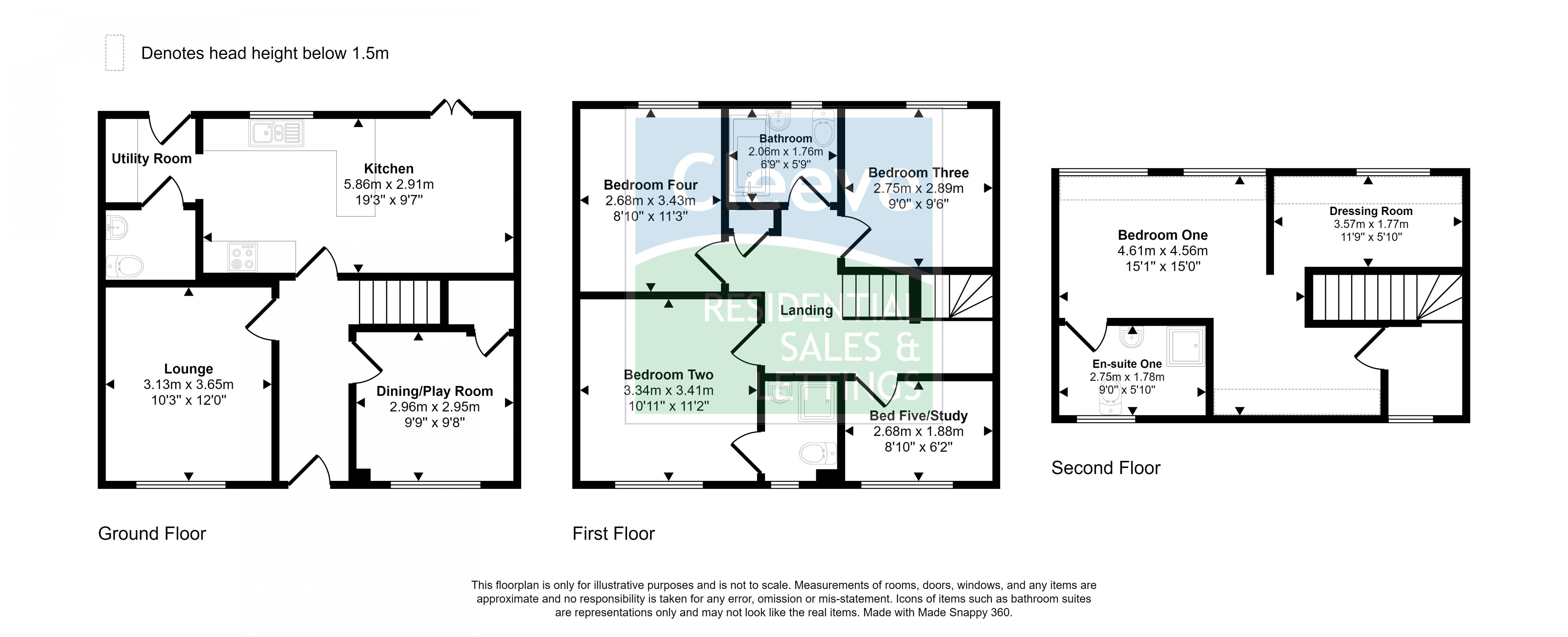 Sapphire Road, Bishops Cleeve, Cheltenham GL52, 5 bedroom detached ...