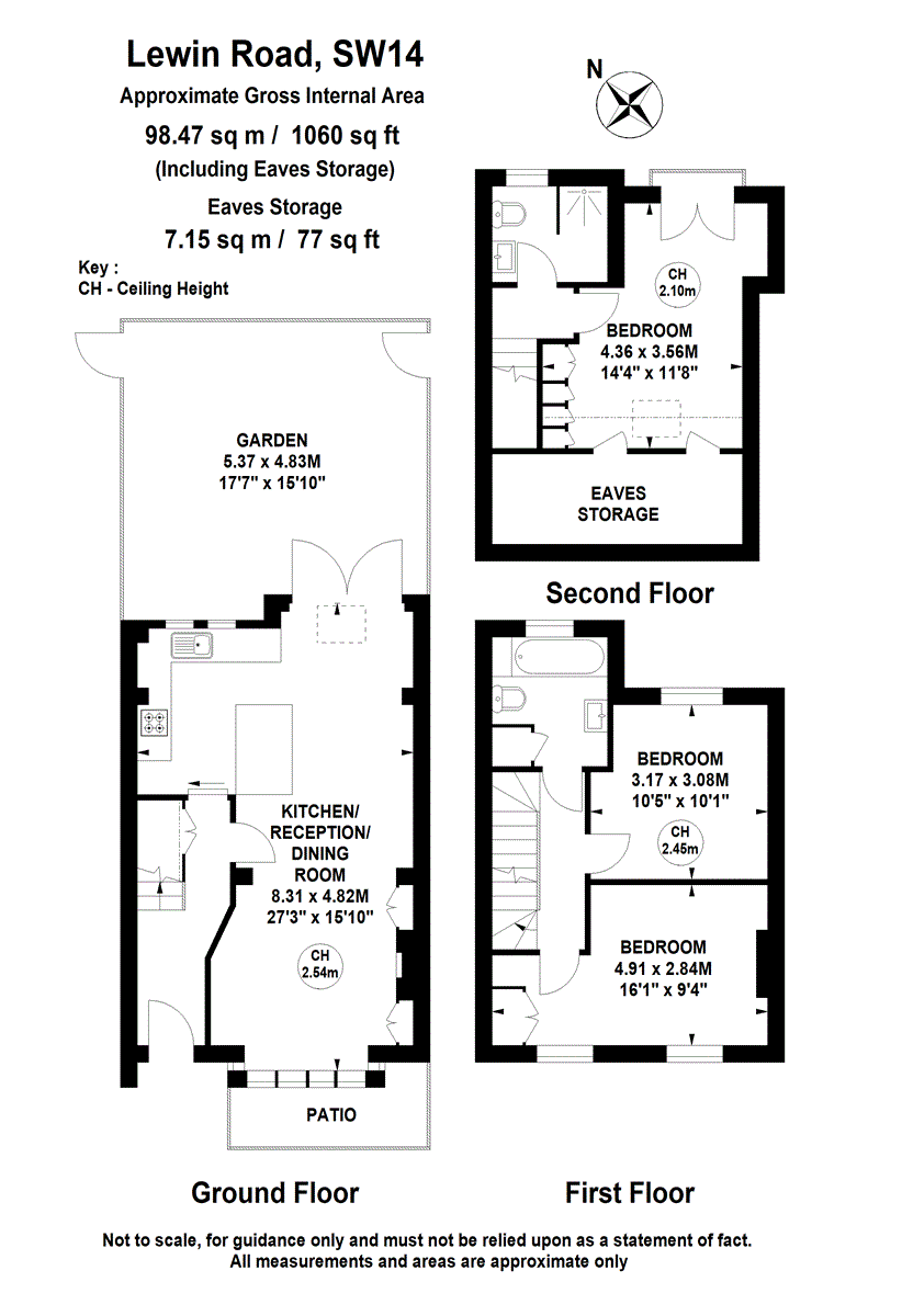 Lewin Road, London SW14, 3 bedroom terraced house for sale - 66572785 ...
