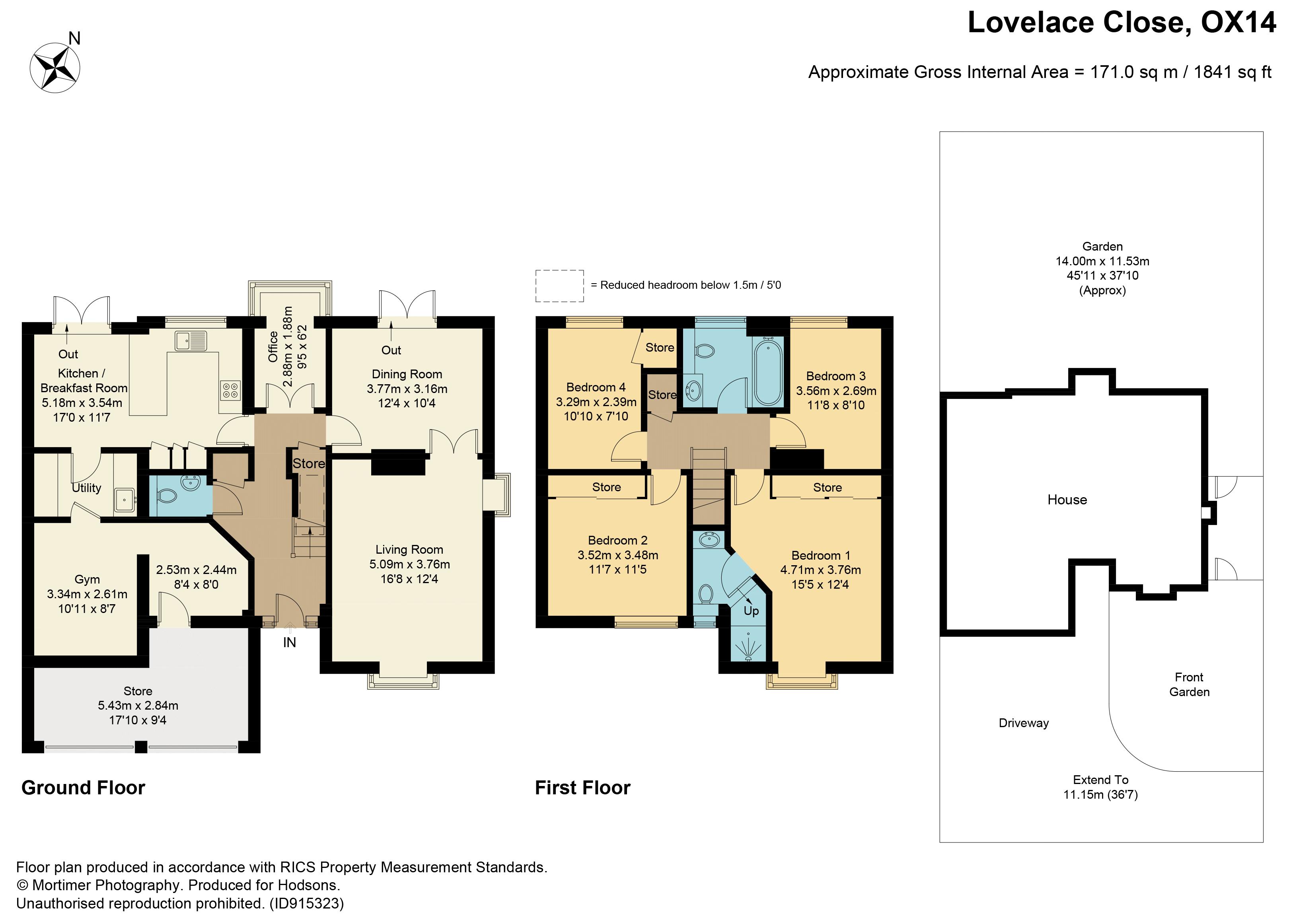 Lovelace Close, Abingdon OX14, 4 bedroom detached house for sale ...