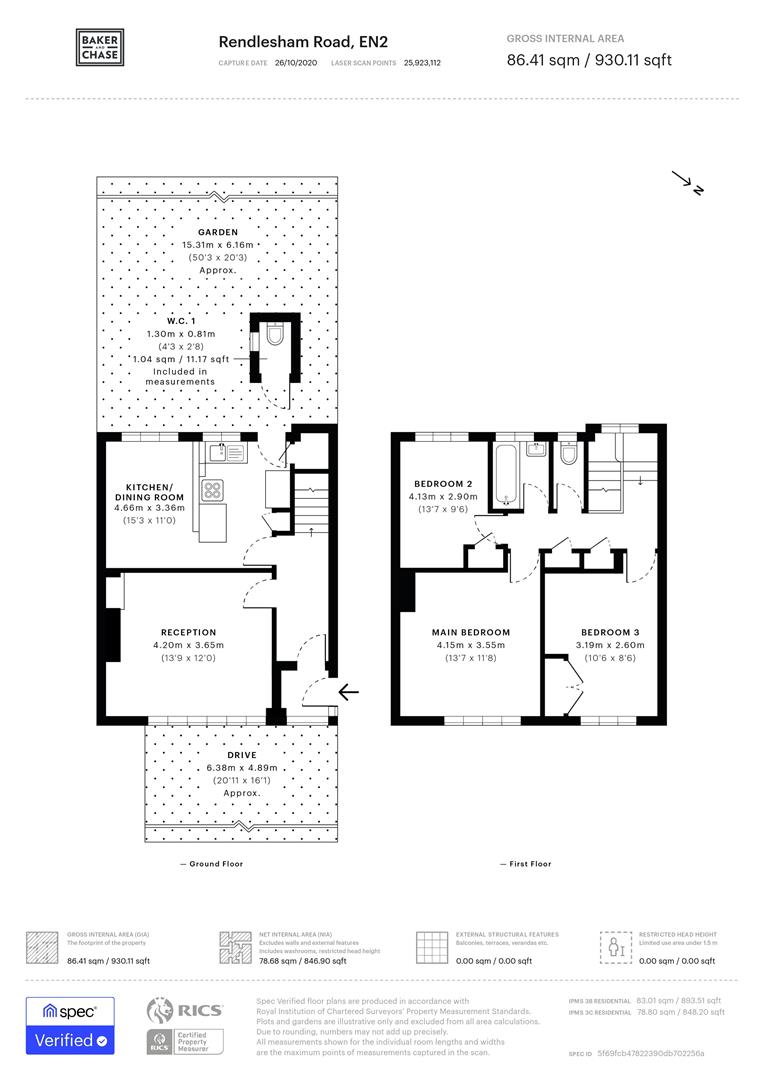3 bed terraced house for sale in Rendlesham Road, Enfield EN2 - Zoopla