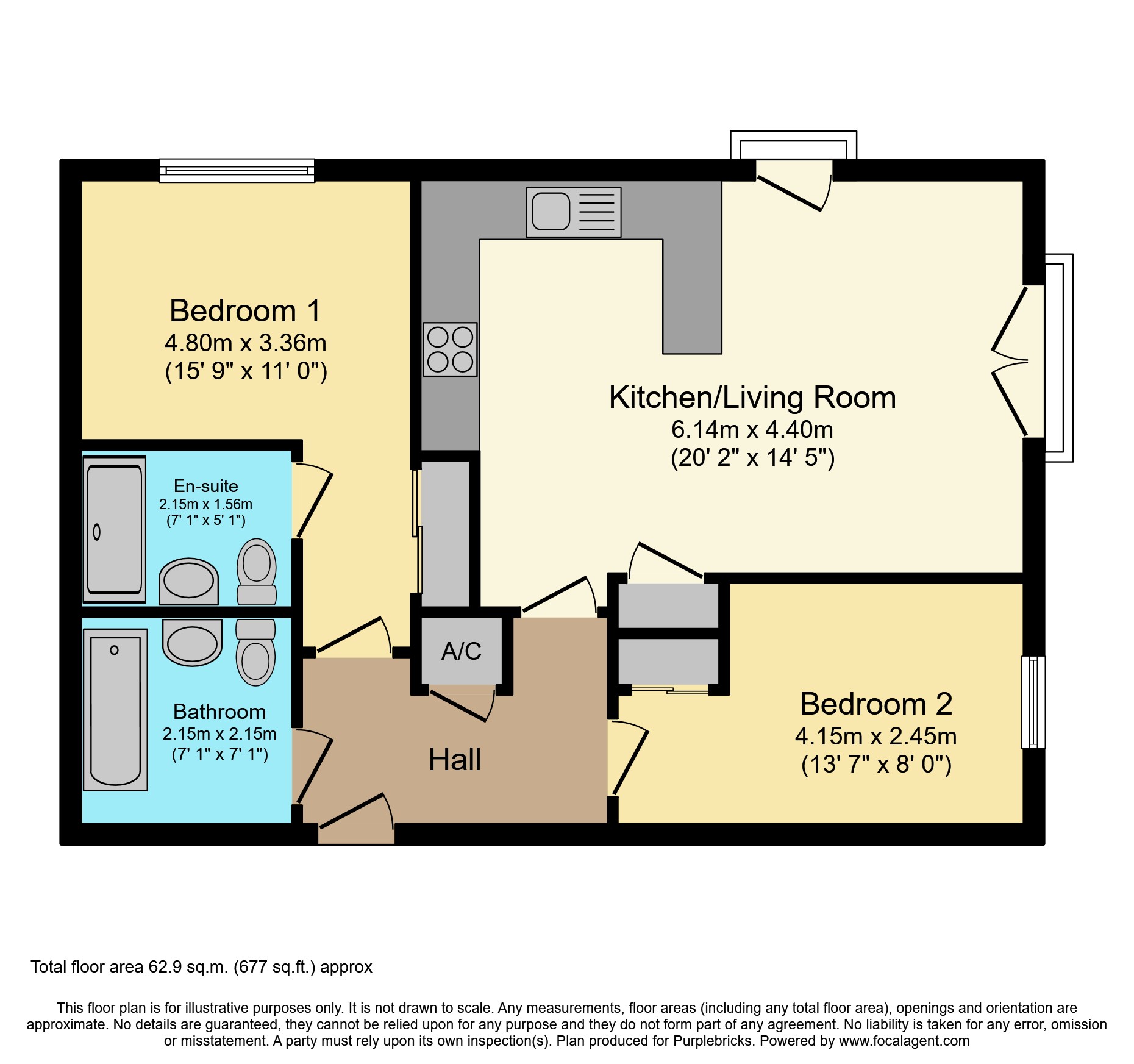 Marshall Road, Banbury OX16, 2 bedroom flat for sale - 63181094 ...
