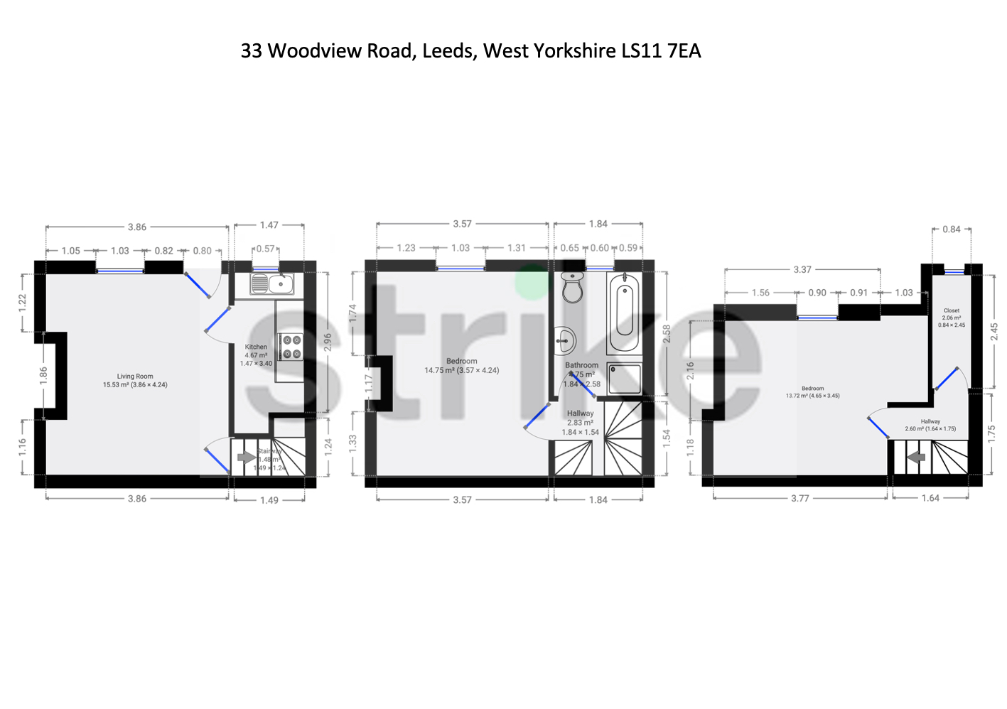 Free property report 33, Woodview Road, Leeds, LS11 7EA - Chimnie