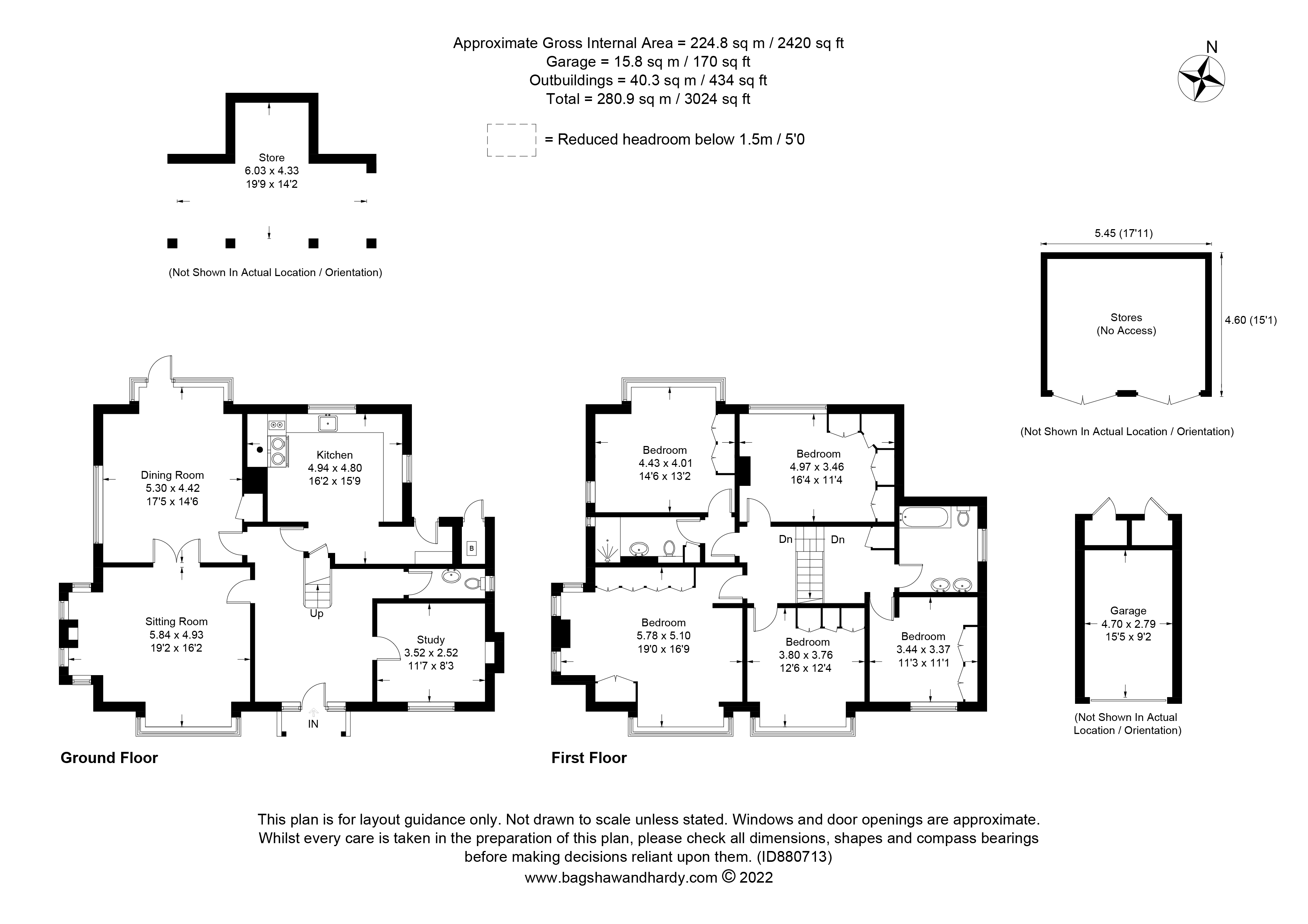 Guildown Avenue, Guildford, Surrey GU2, 5 bedroom detached house for ...