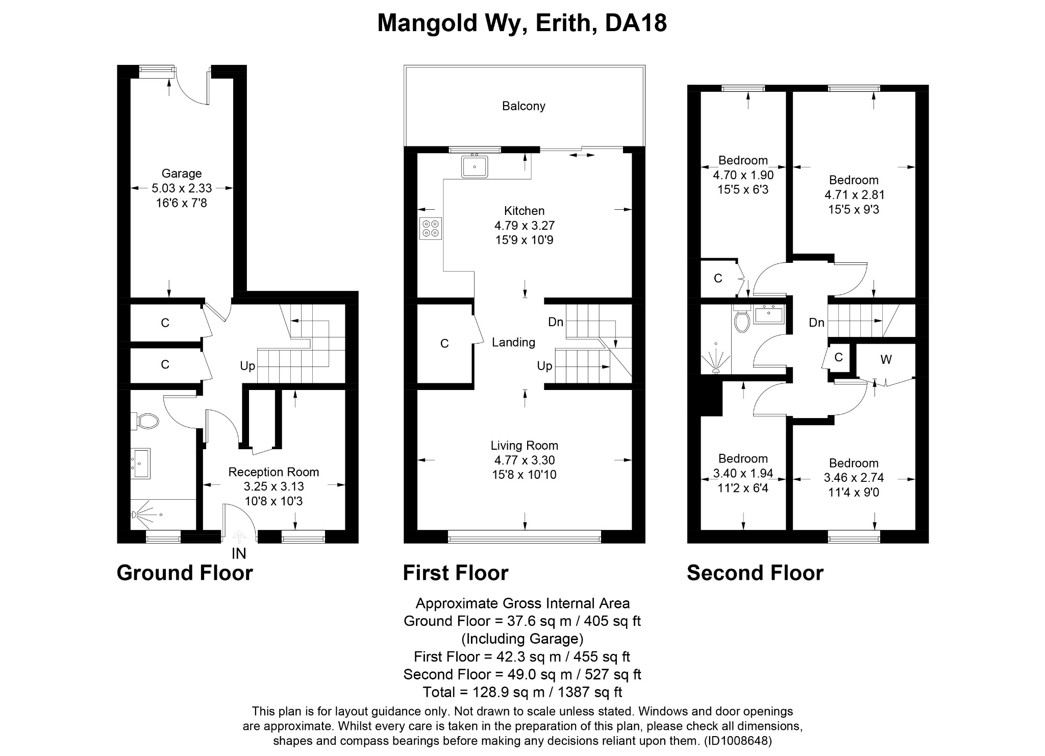 Mangold Way, Erith, Kent DA18, 4 bedroom town house for sale - 66611009 ...
