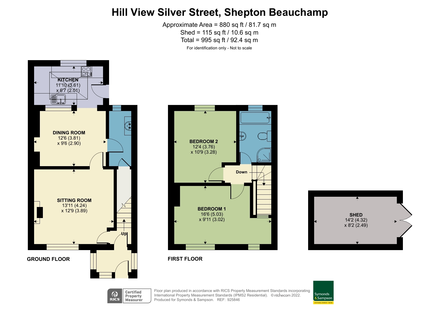 Silver Street, Shepton Beauchamp, Ilminster, Somerset TA19, 2 bedroom ...