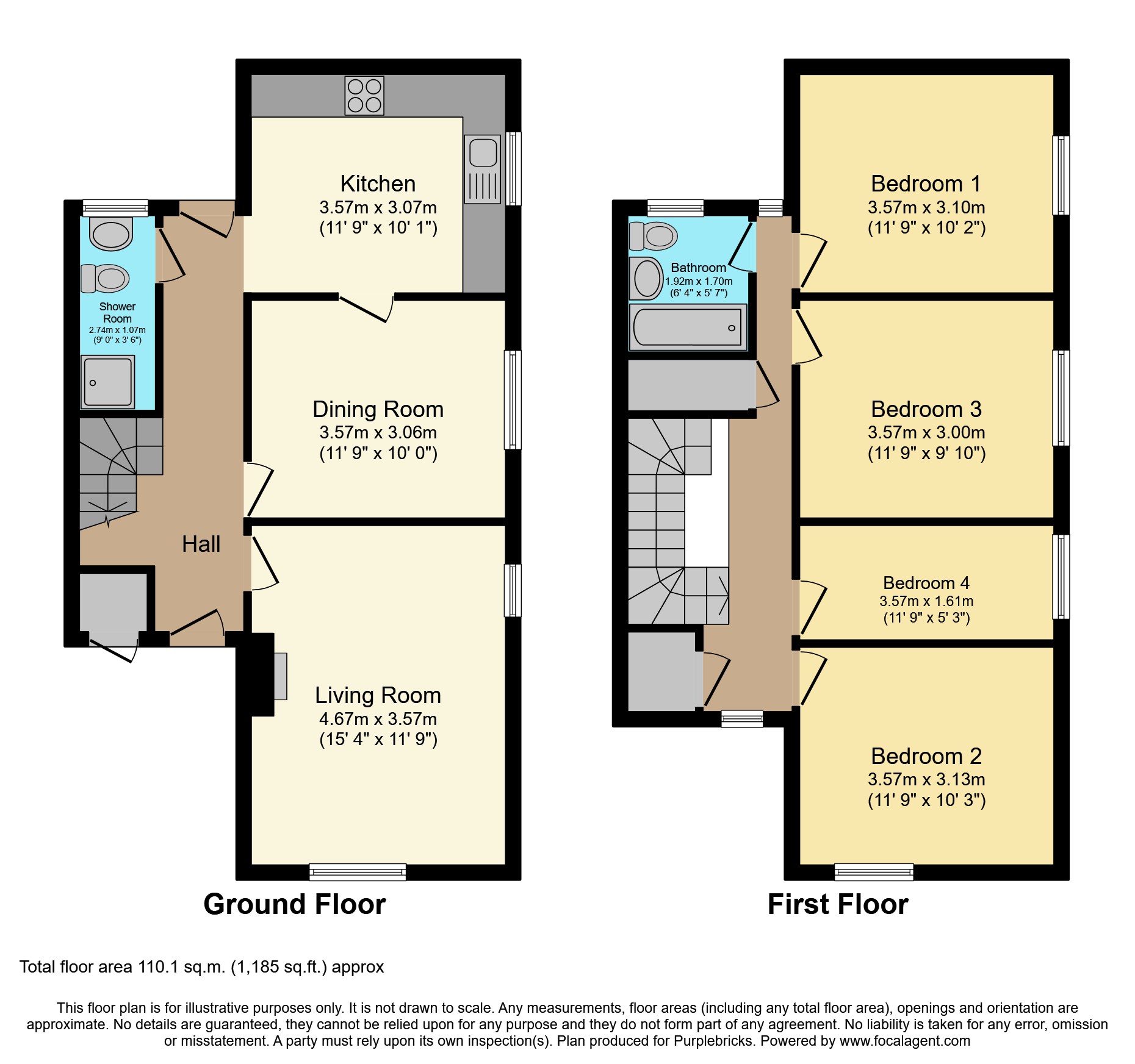 Aberford Avenue, Nottingham NG8, 4 bedroom end terrace house for sale ...