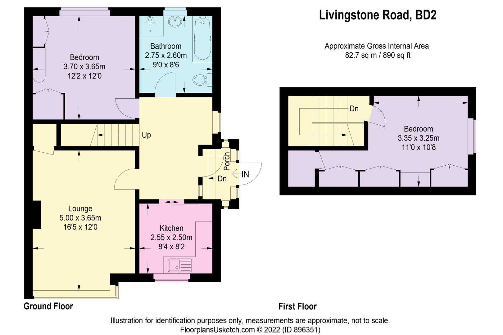 Livingstone Road, Bradford BD2, 2 bedroom semi-detached house for sale ...