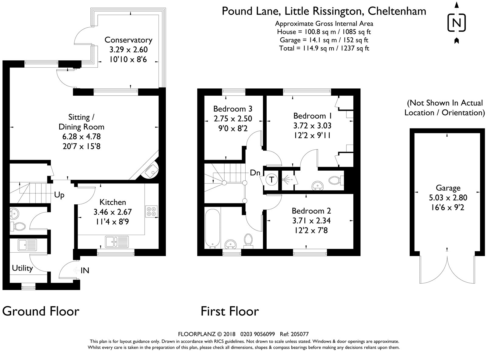 3 bed end terrace house for sale in Manor Farm, Pound Lane, Little ...