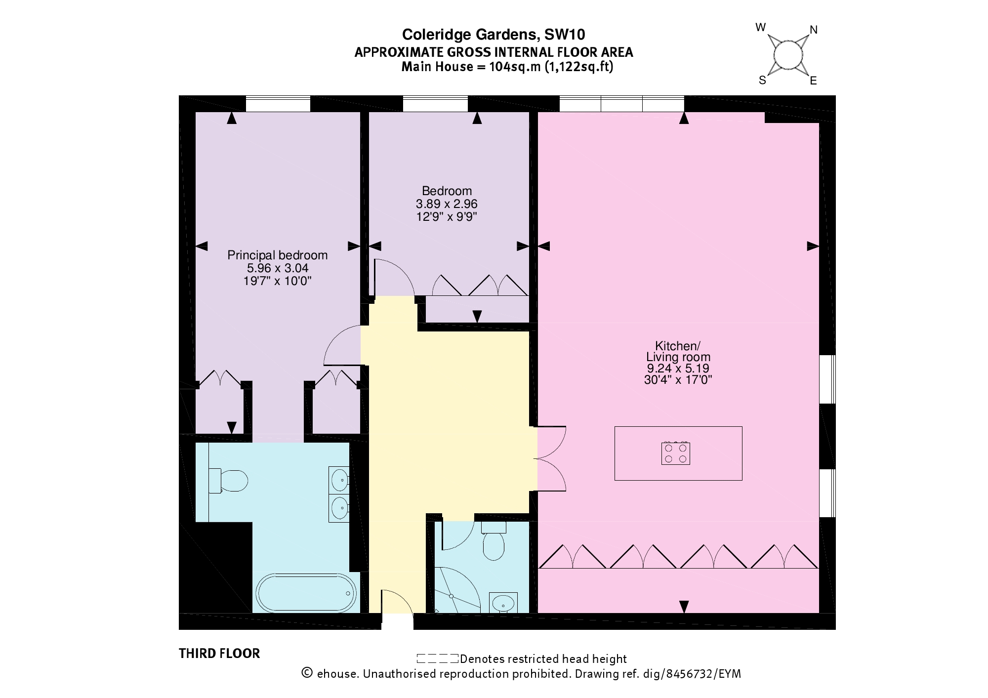 Mathison House, Kings Chelsea, London SW10, 2 bedroom flat for sale ...