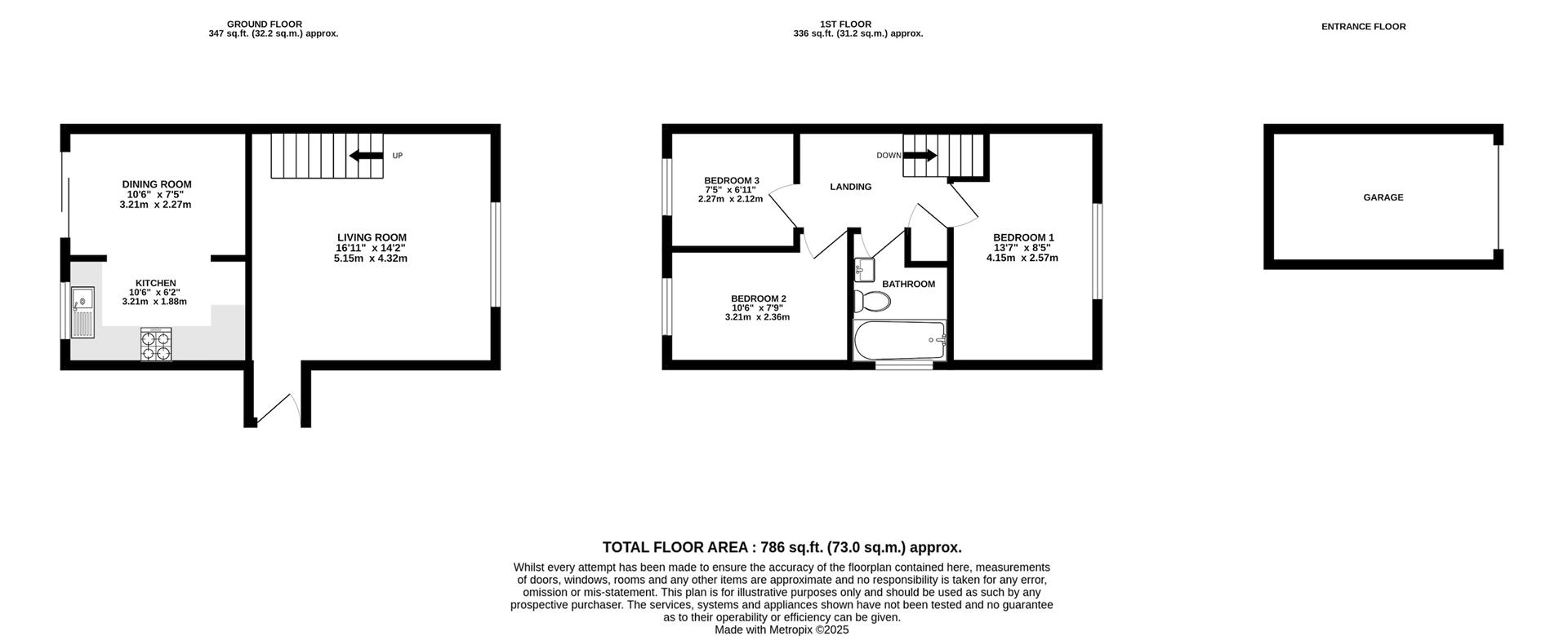 Murrain Drive, Downswood, Maidstone ME15, 3 bedroom detached house for ...