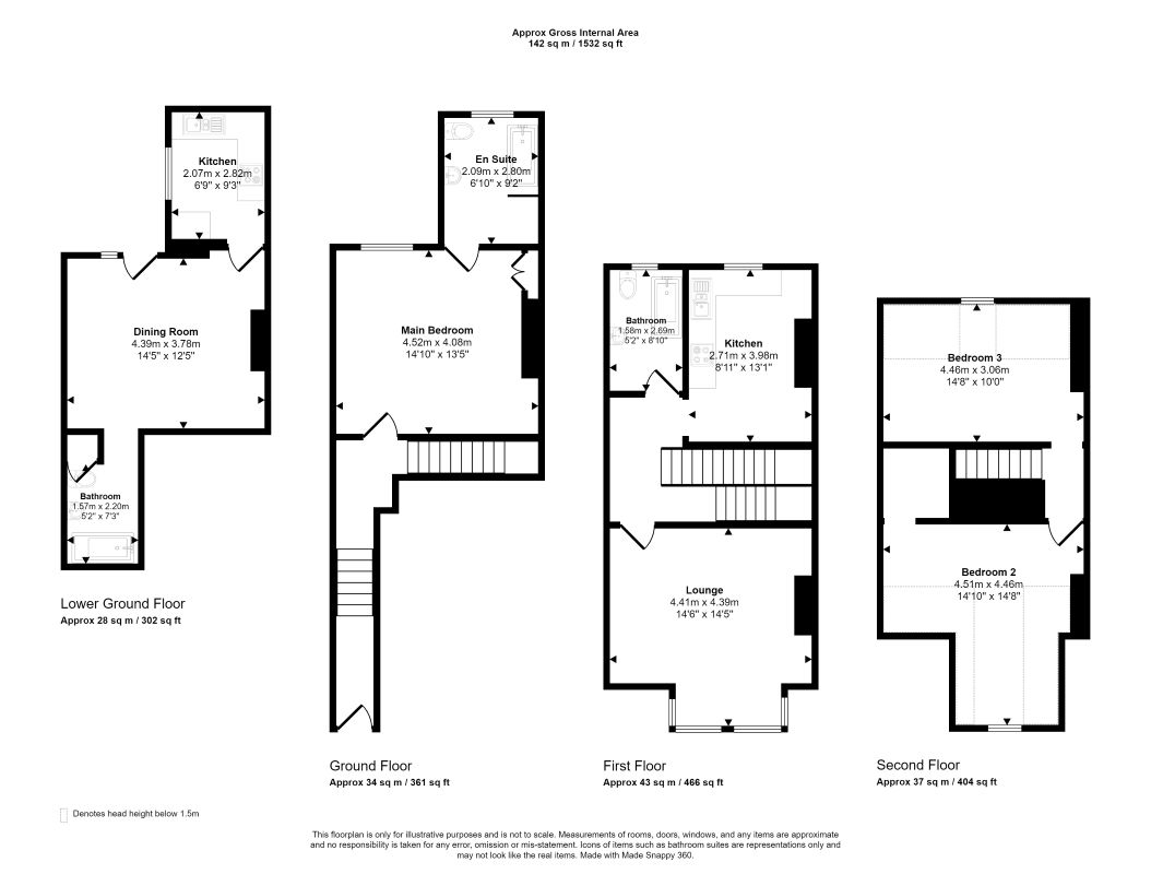 6 Luton Road, Chatham, Kent ME4, 4 bedroom flat for sale - 66674122 ...