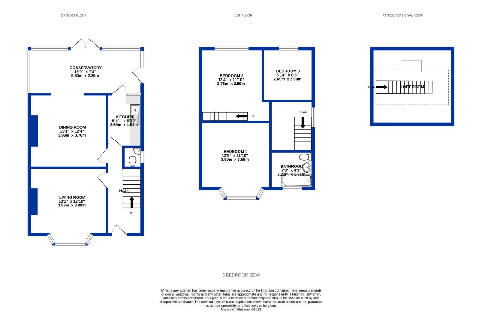 Broadgate Lane, Horsforth LS18, 3 bedroom semi-detached house for sale ...