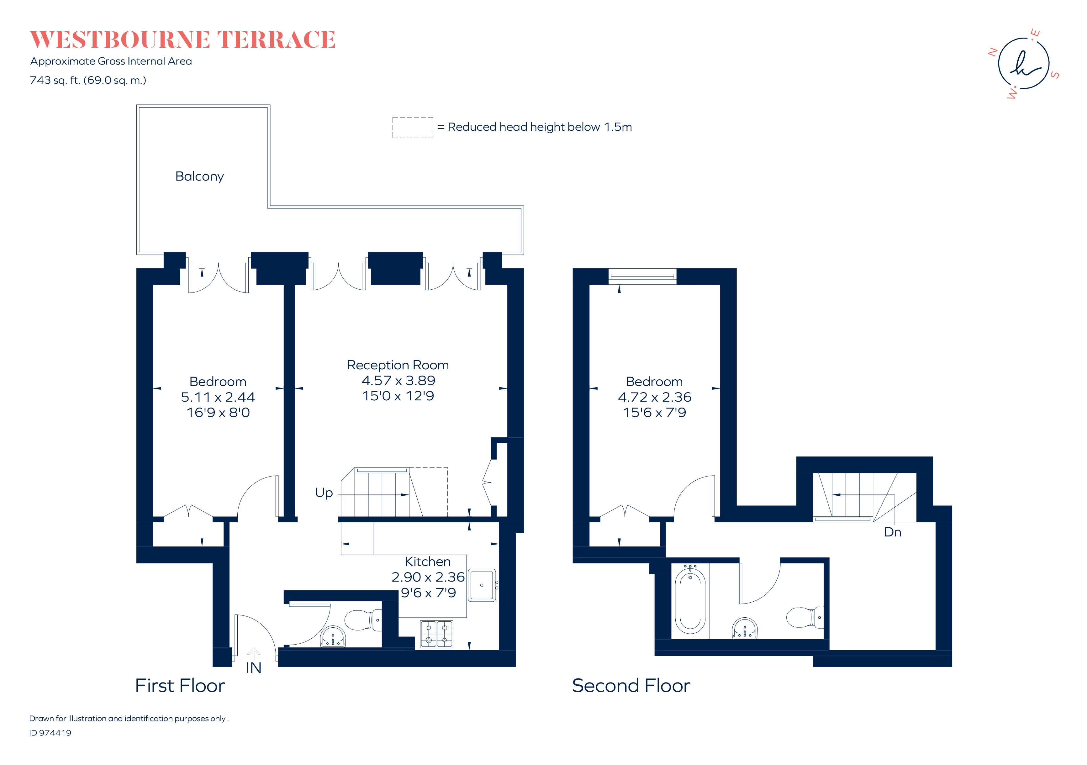 Westbourne Terrace, London W2, 2 bedroom flat for sale - 64855968 ...