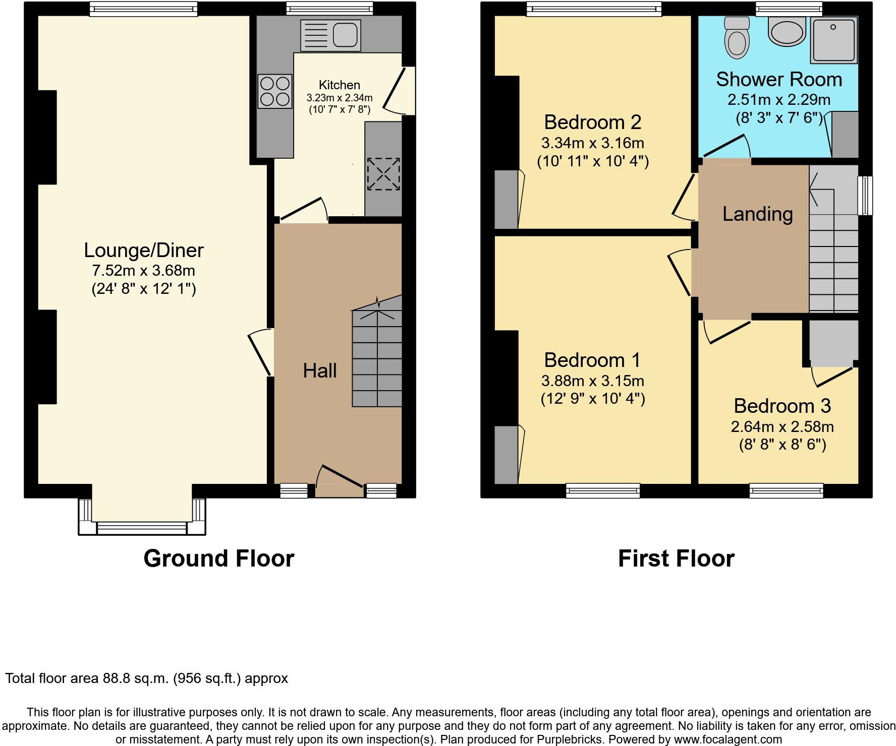Marsh Road, Rhyl, Denbighshire LL18, 3 bedroom semi-detached house for ...