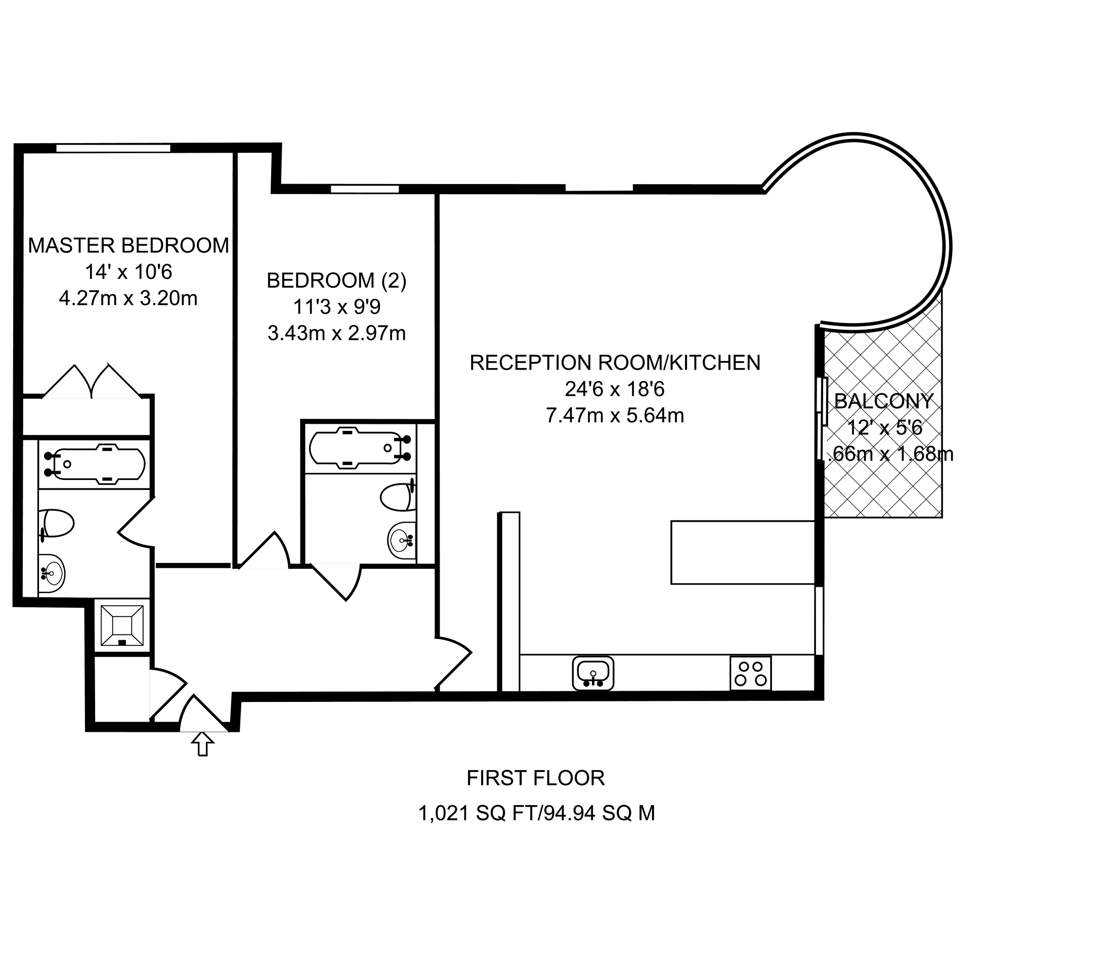 Kew Riverside, Kew, Richmond TW9, 2 bedroom flat for sale - 69755556 ...