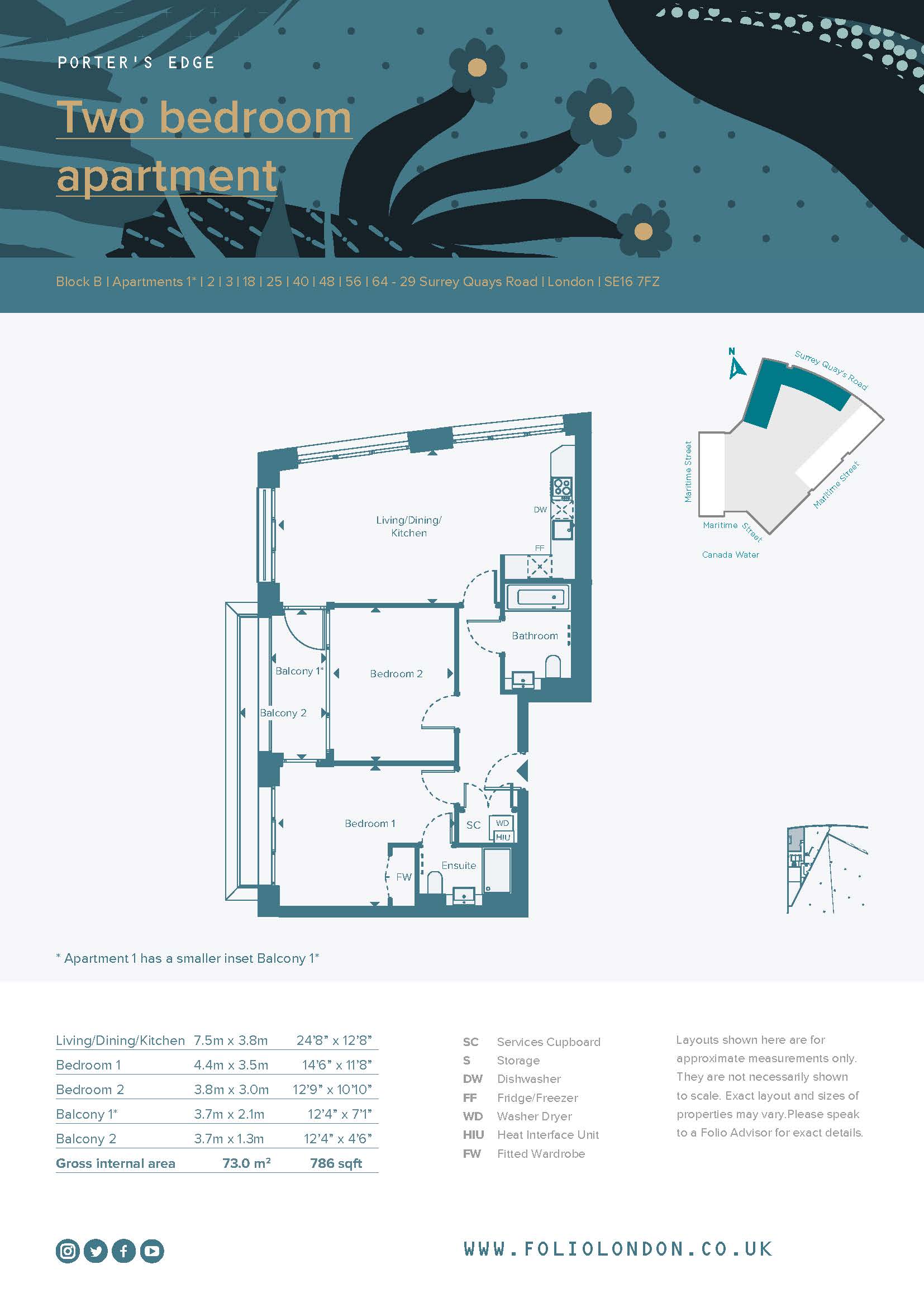 Free property report Flat 1, 7, Maritime Street, London, SE16 7FX - Chimnie