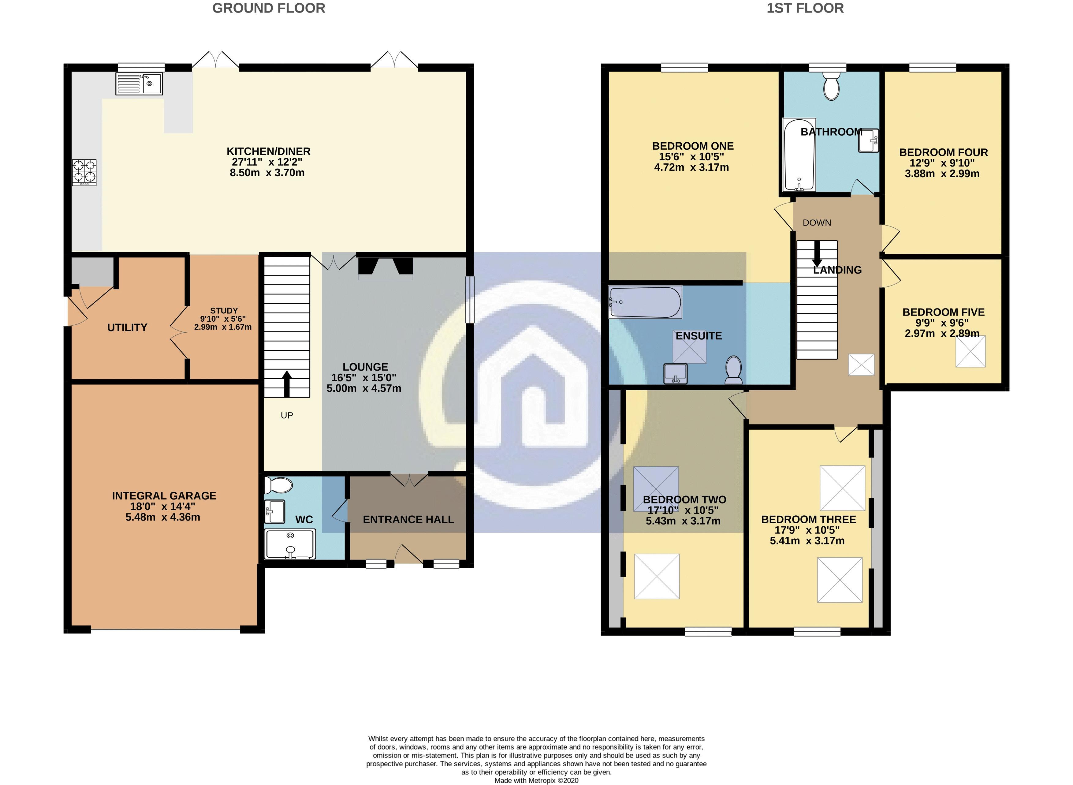 5 bed detached house for sale in Keysoe Row East, Keysoe, Bedford MK44 ...