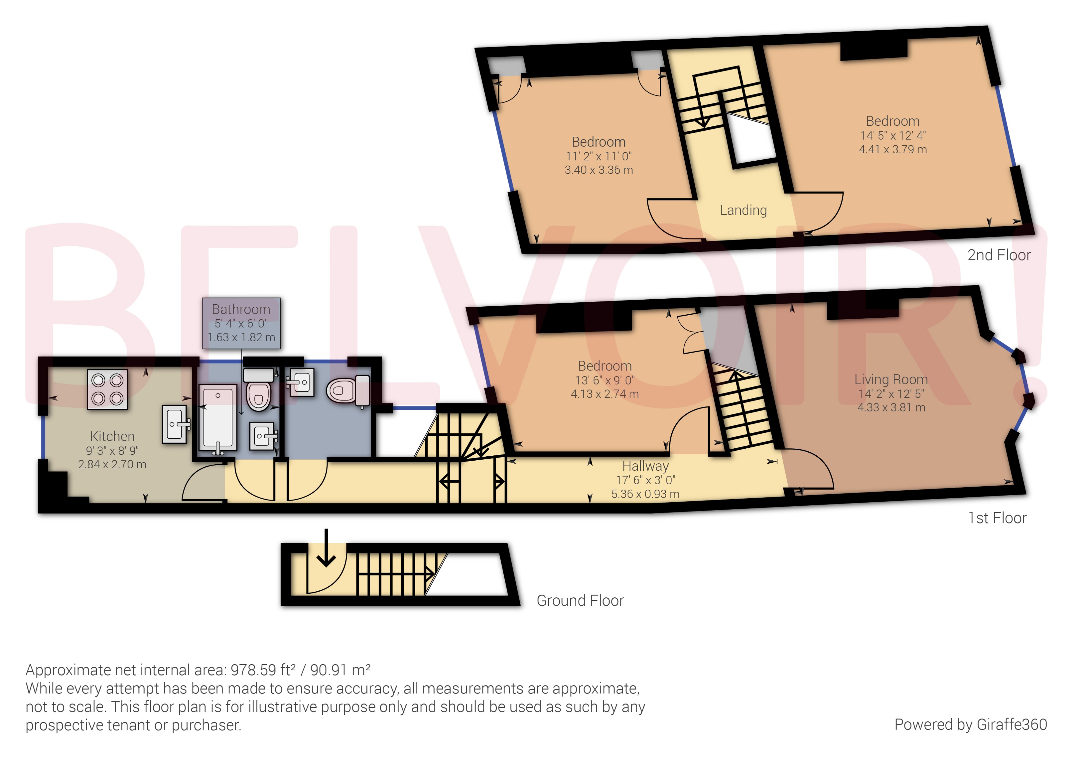 Little Victoria Street, Basingstoke RG21, 2 bedroom flat to rent ...