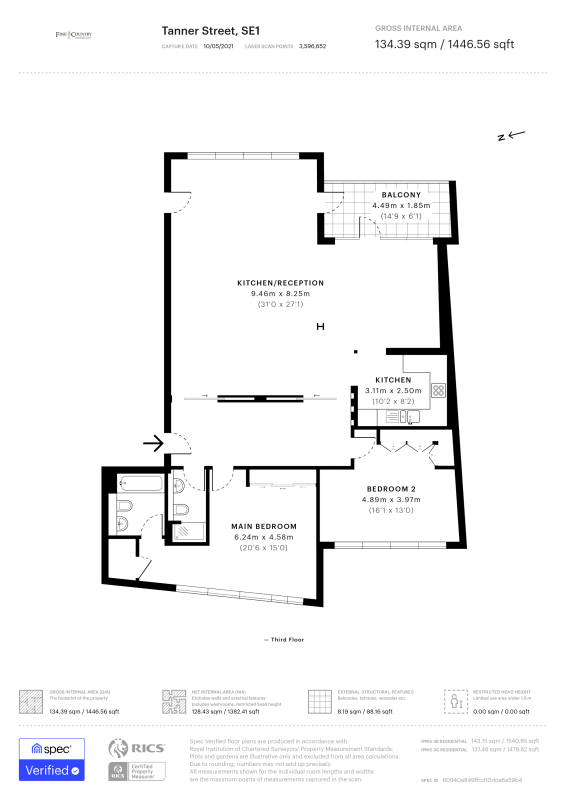 Tanner Street, London SE1, 2 bedroom flat to rent - 60777536 | PrimeLocation