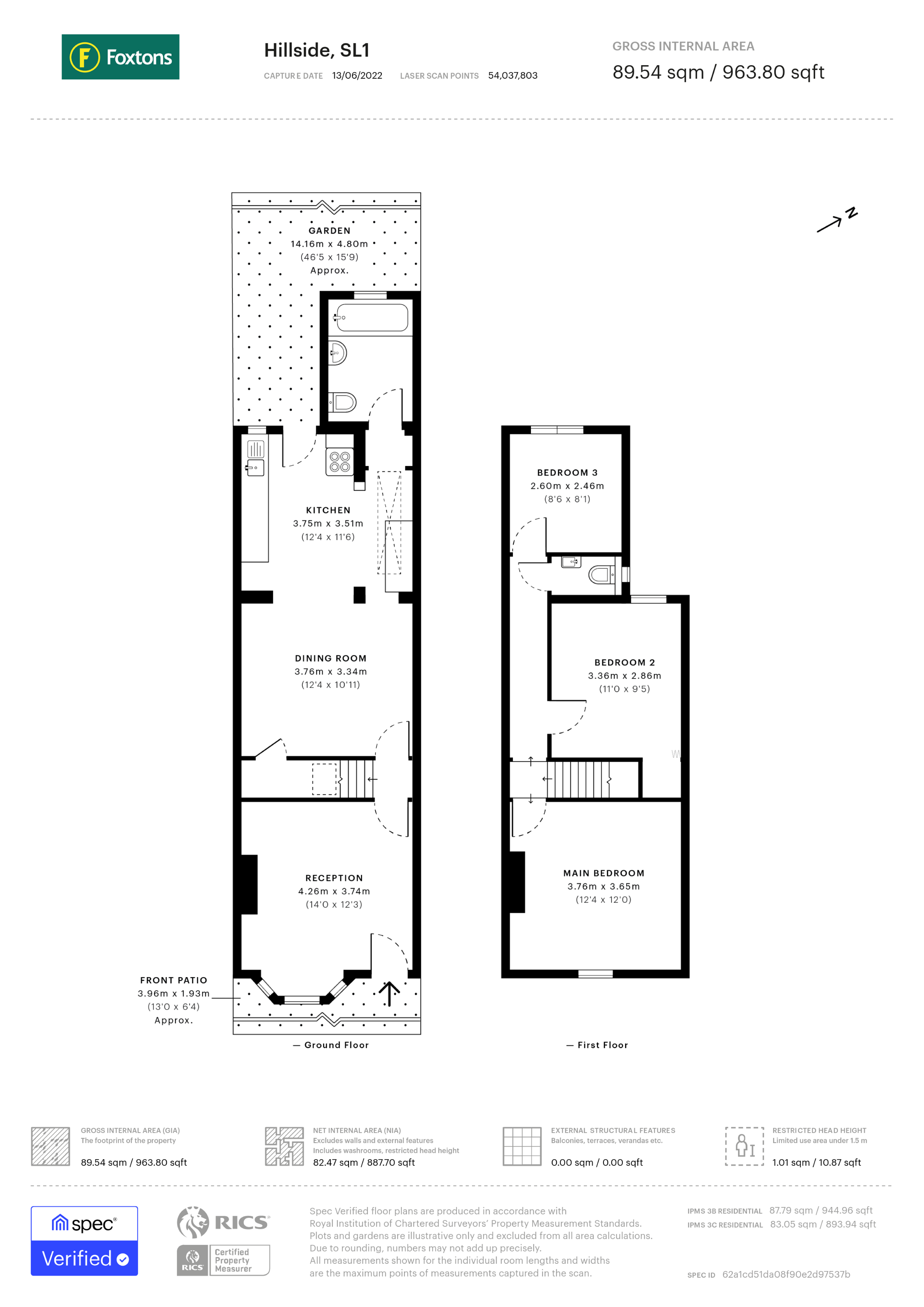 Hillside, Slough SL1, 3 bedroom end terrace house for sale - 61720953 ...