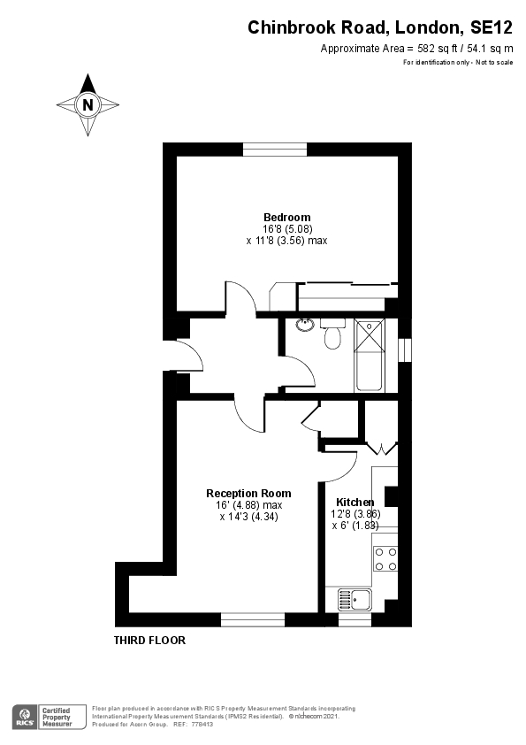 Chinbrook Road, London SE12, 1 bedroom flat for sale - 60018385 ...