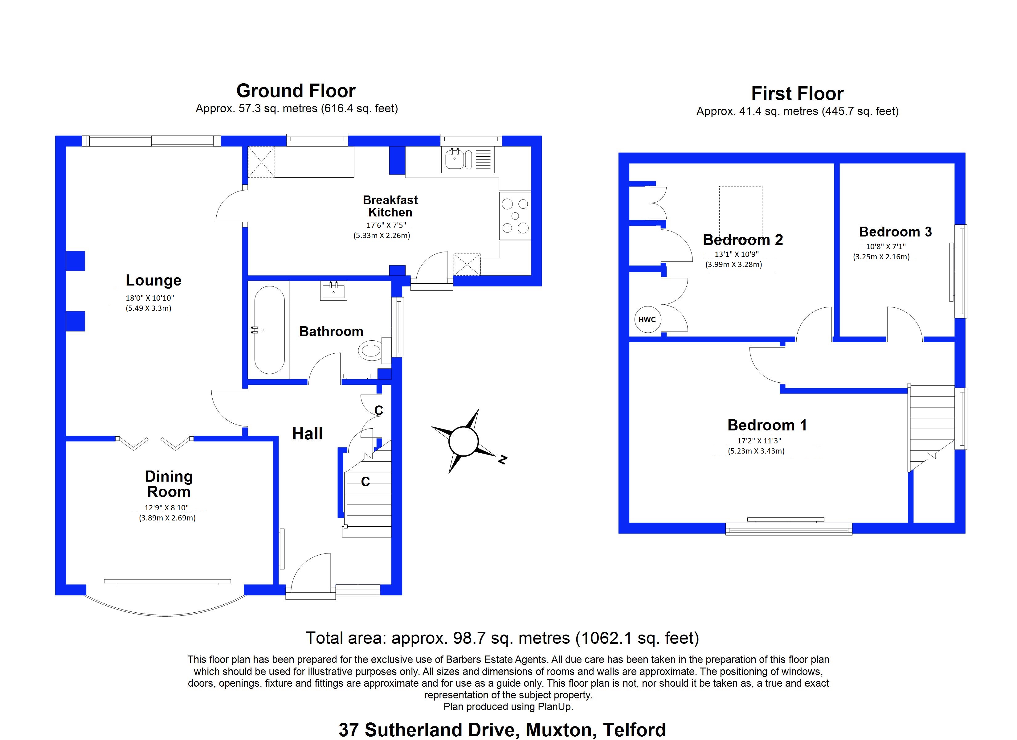 Sutherland Drive, Muxton, Telford TF2, 3 bedroom semi-detached house ...