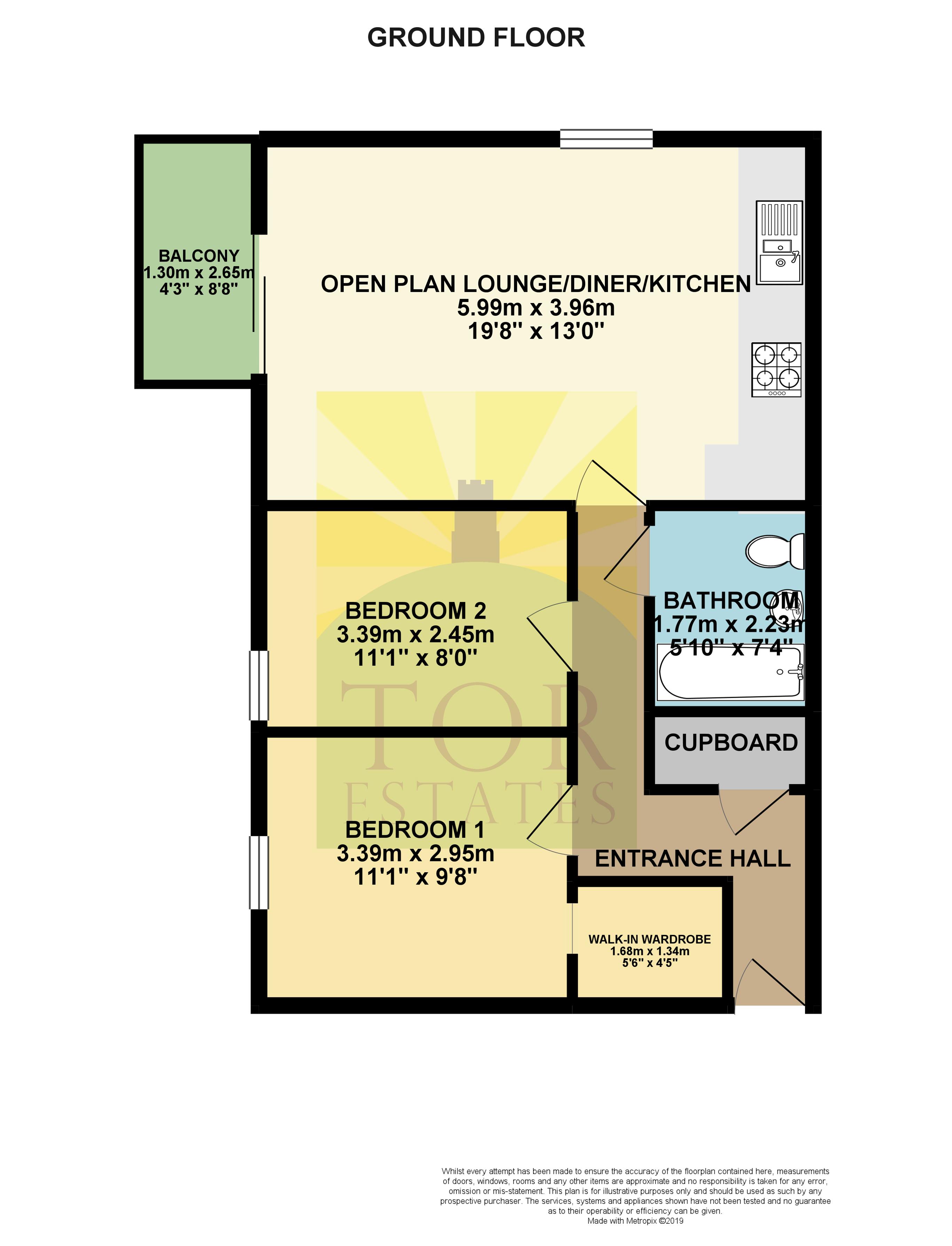Lime Tree Square, Street BA16, 2 bedroom flat to rent - 61037485 ...